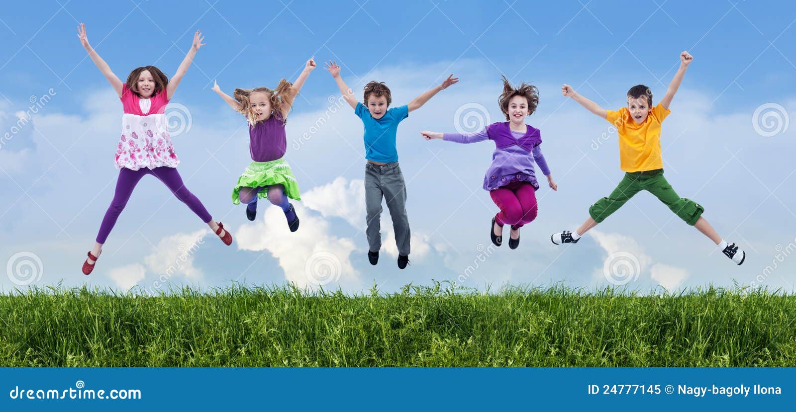 Happy spring jump stock image. Image of leap, freedom - 24777145