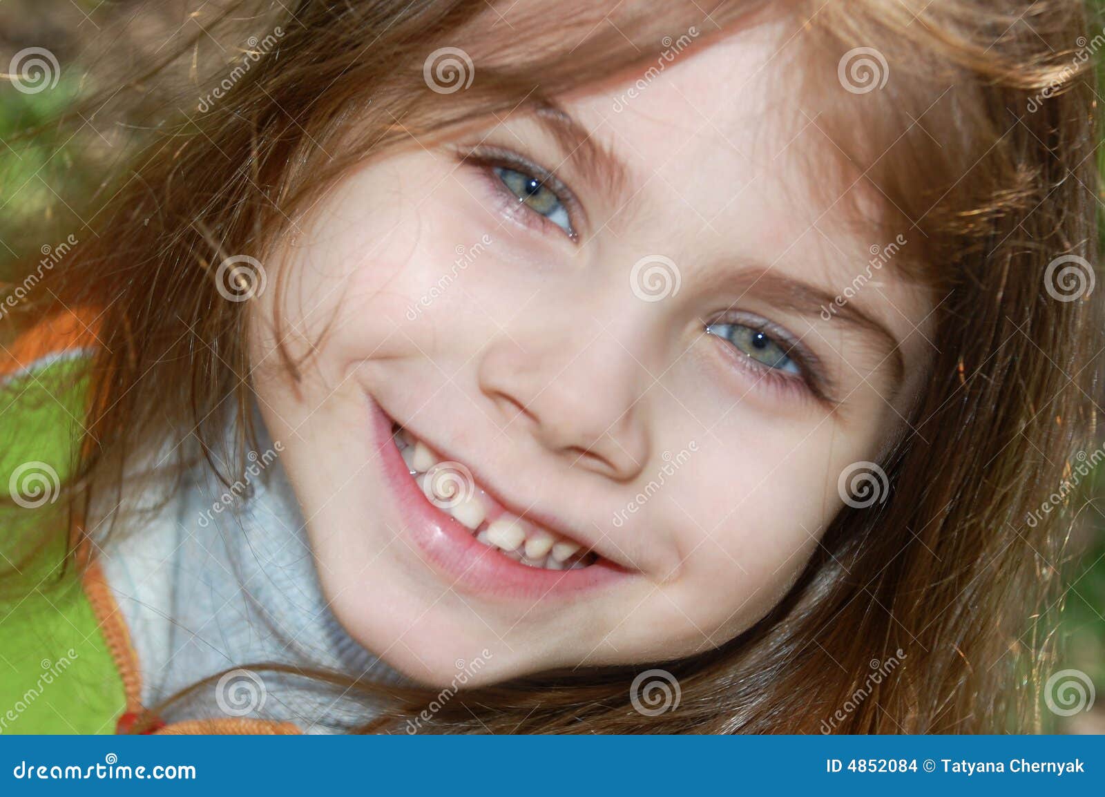 Happy spring smile stock photo. Image of baby, earing - 4852084