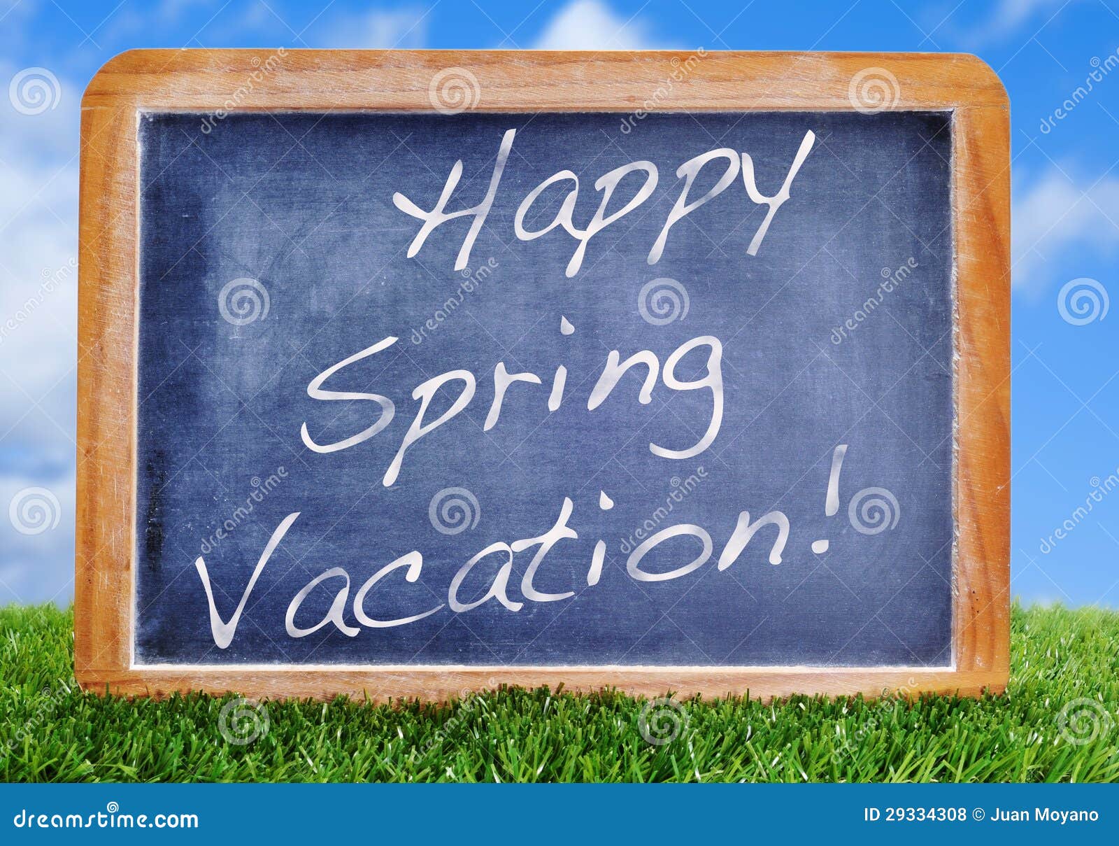 Happy spring vacation stock photo. Image of holidays - 29334308