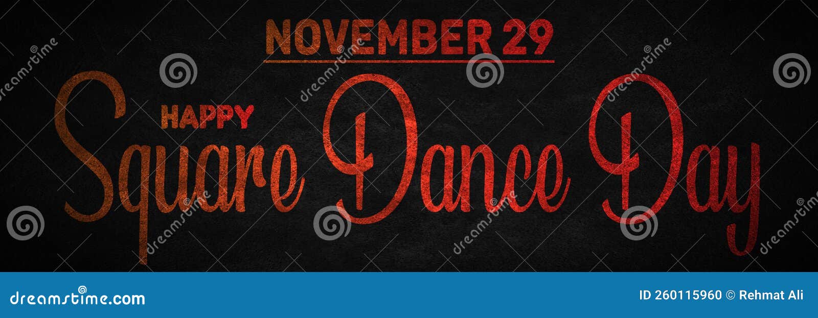 Happy Square Dance Day, November 29. Calendar of November Retro Text ...