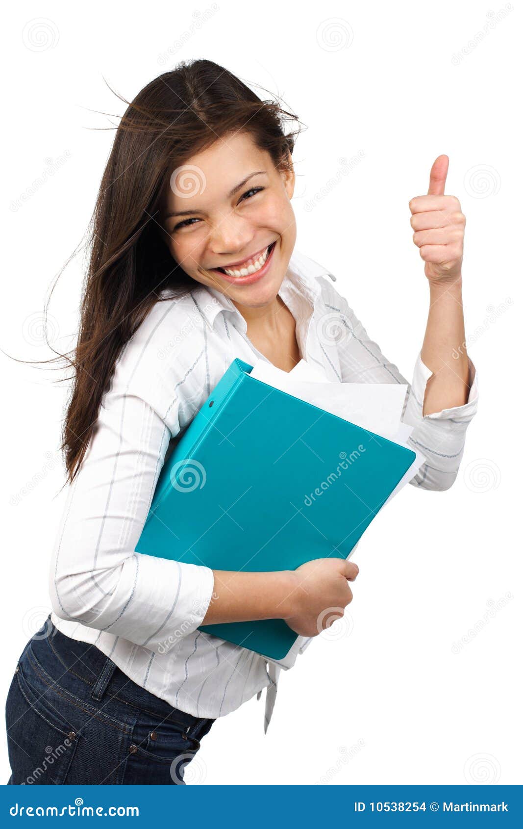 Happy student stock photo. Image of book, joyful, college - 10538254