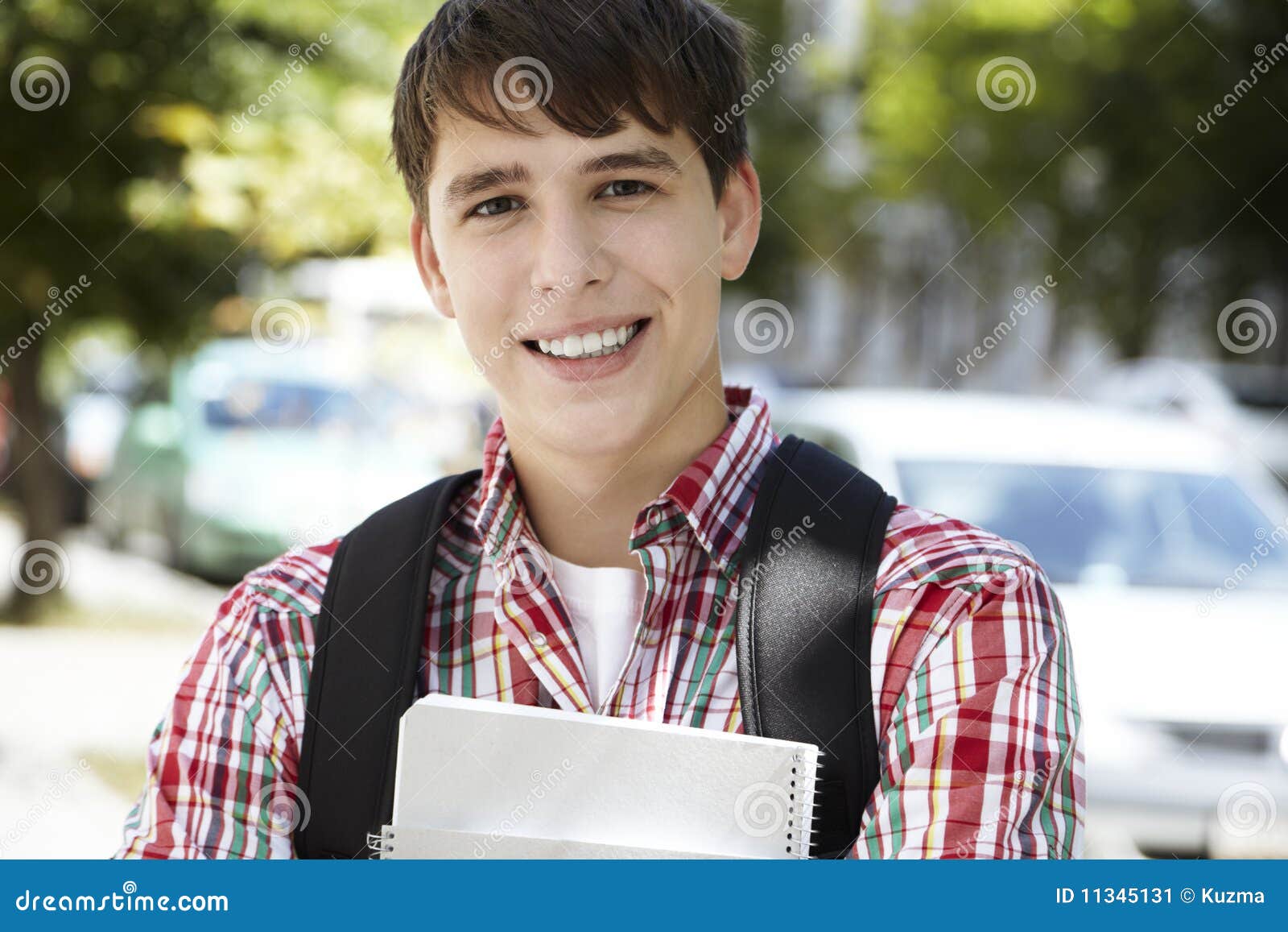 Happy student stock image. Image of life, clothing, happy - 11345131