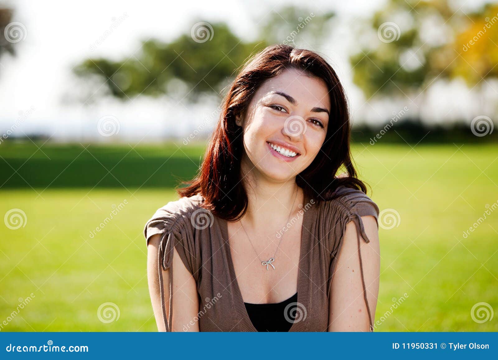Happy Student stock image. Image of copy, grass, college - 11950331