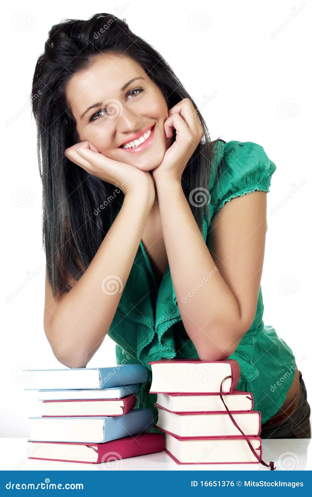 Happy student stock photo. Image of face, college, joyful - 16651376