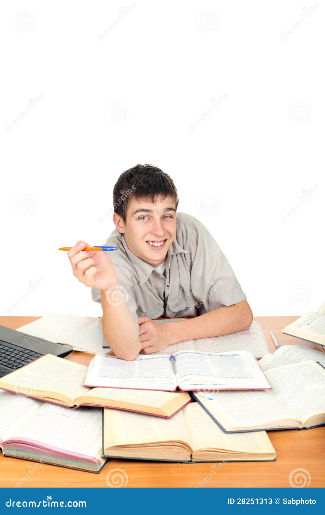 Happy Student stock image. Image of merry, assiduous - 28251313