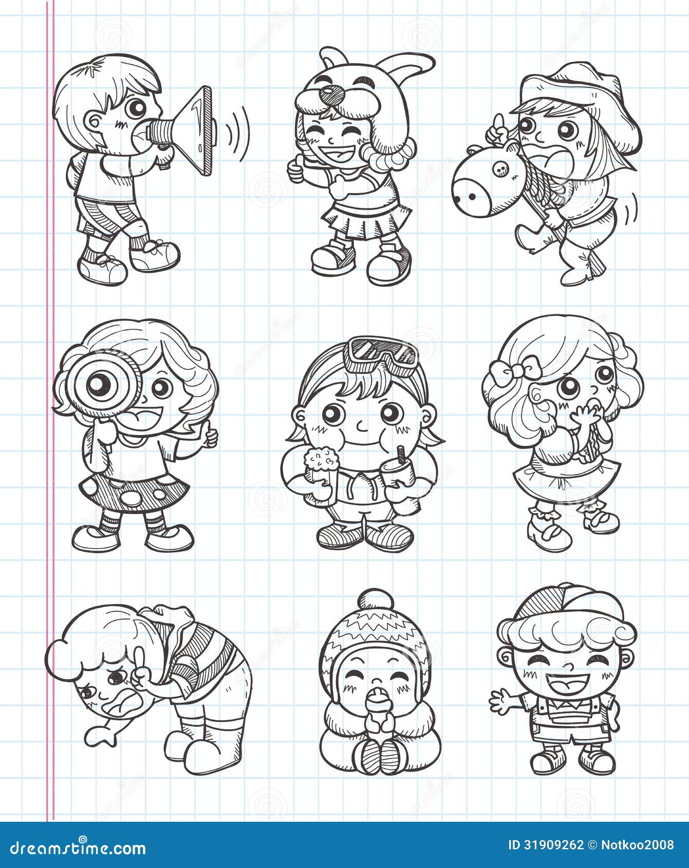 Happy student icons stock vector. Illustration of black - 31909262