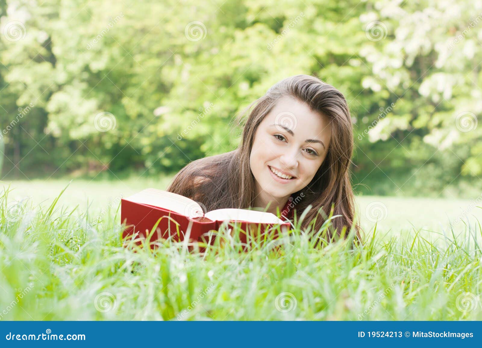 Happy Student Outdoors Relaxed Stock Image - Image of lifestyle, cute ...