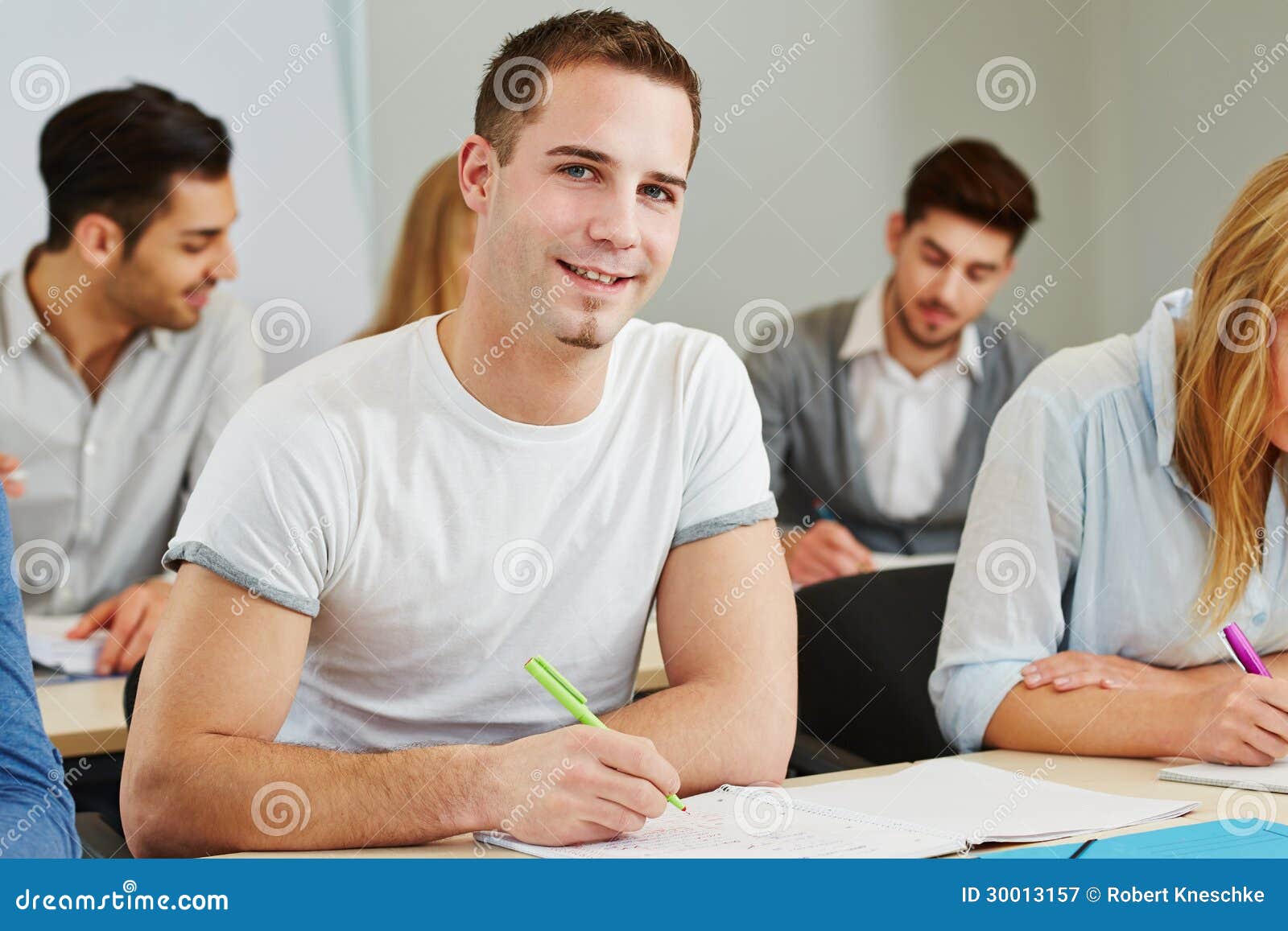 Student studying in course stock image. Image of distance - 30013157