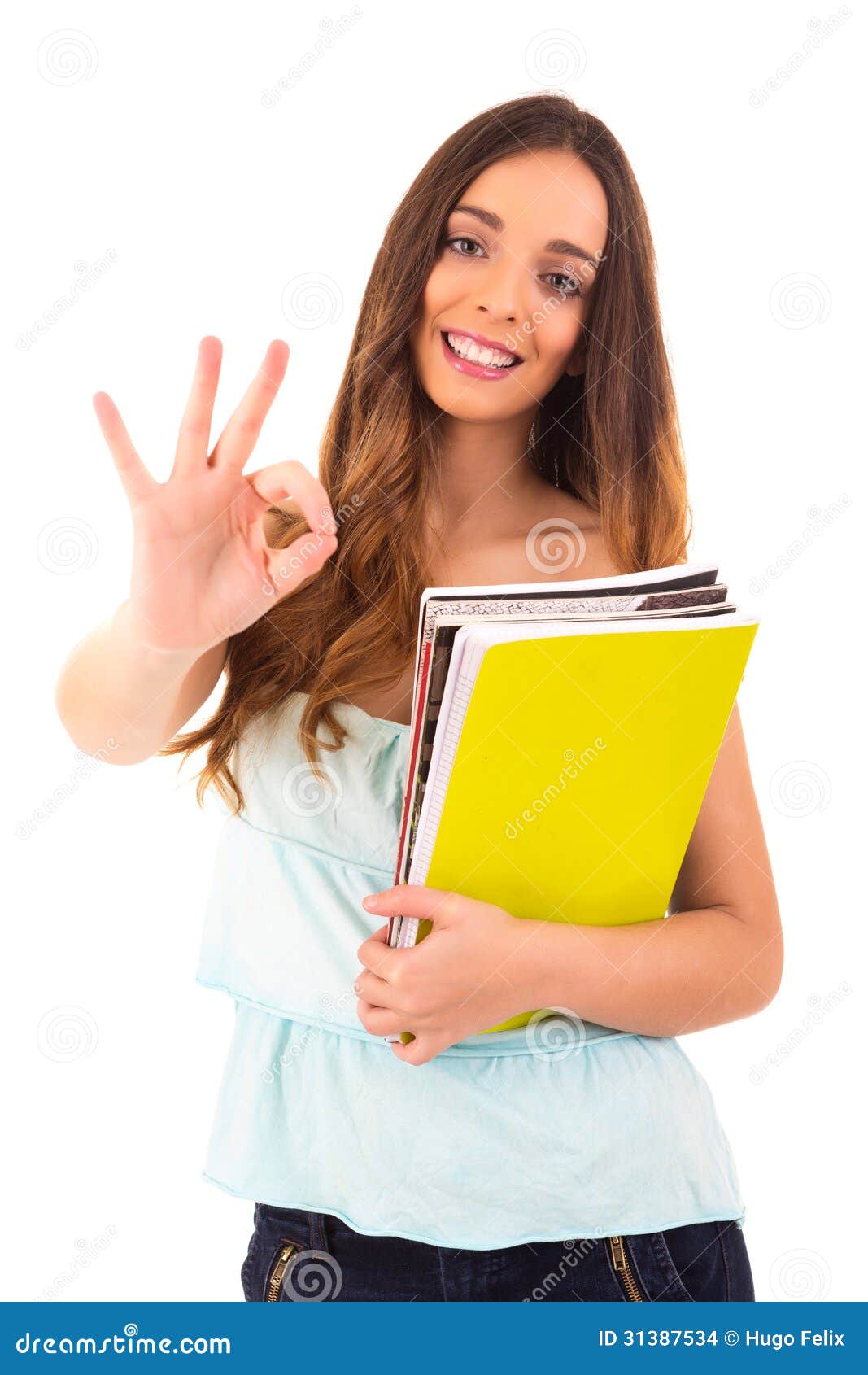Happy student stock photo. Image of adult, beautiful - 31387534
