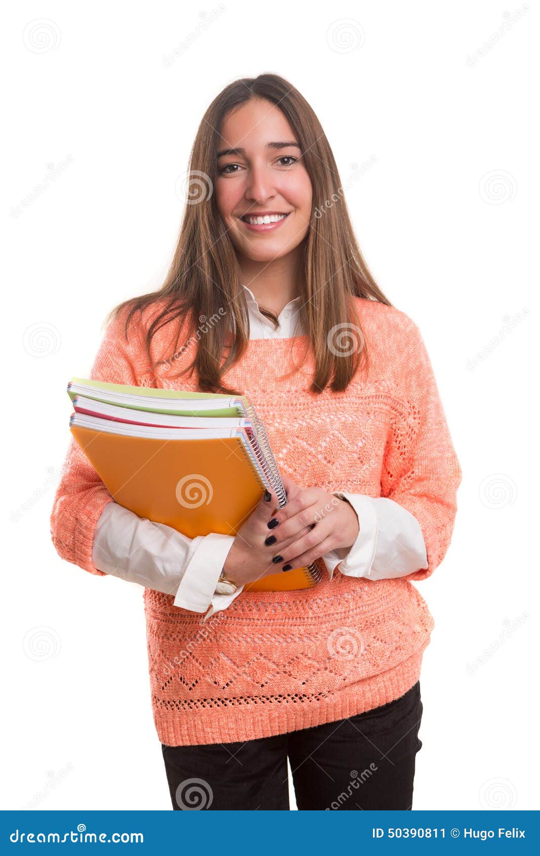 Happy student! stock image. Image of ethnic, college - 50390811