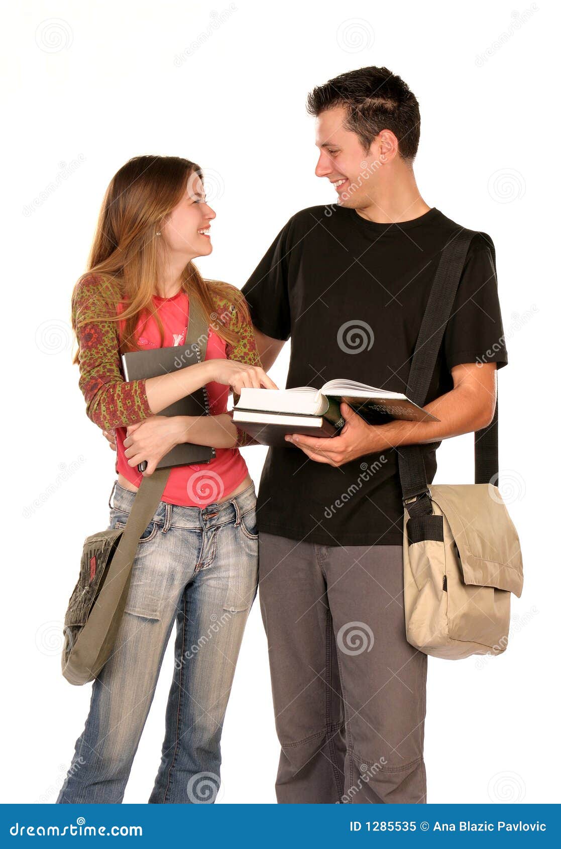 Happy students 2 stock image. Image of point, happy, school - 1285535