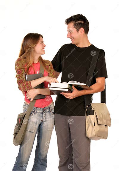 Happy students 2 stock image. Image of point, happy, school - 1285535