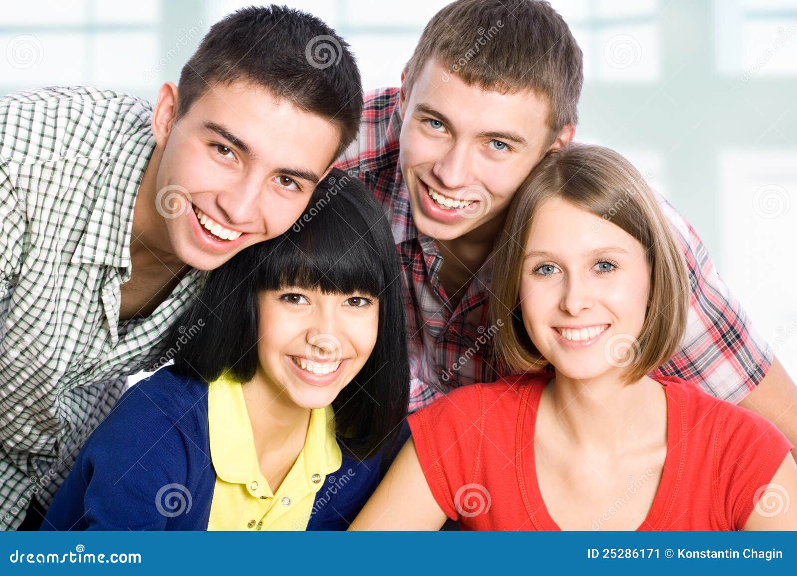 Happy students stock image. Image of diverse, asian, education - 25286171