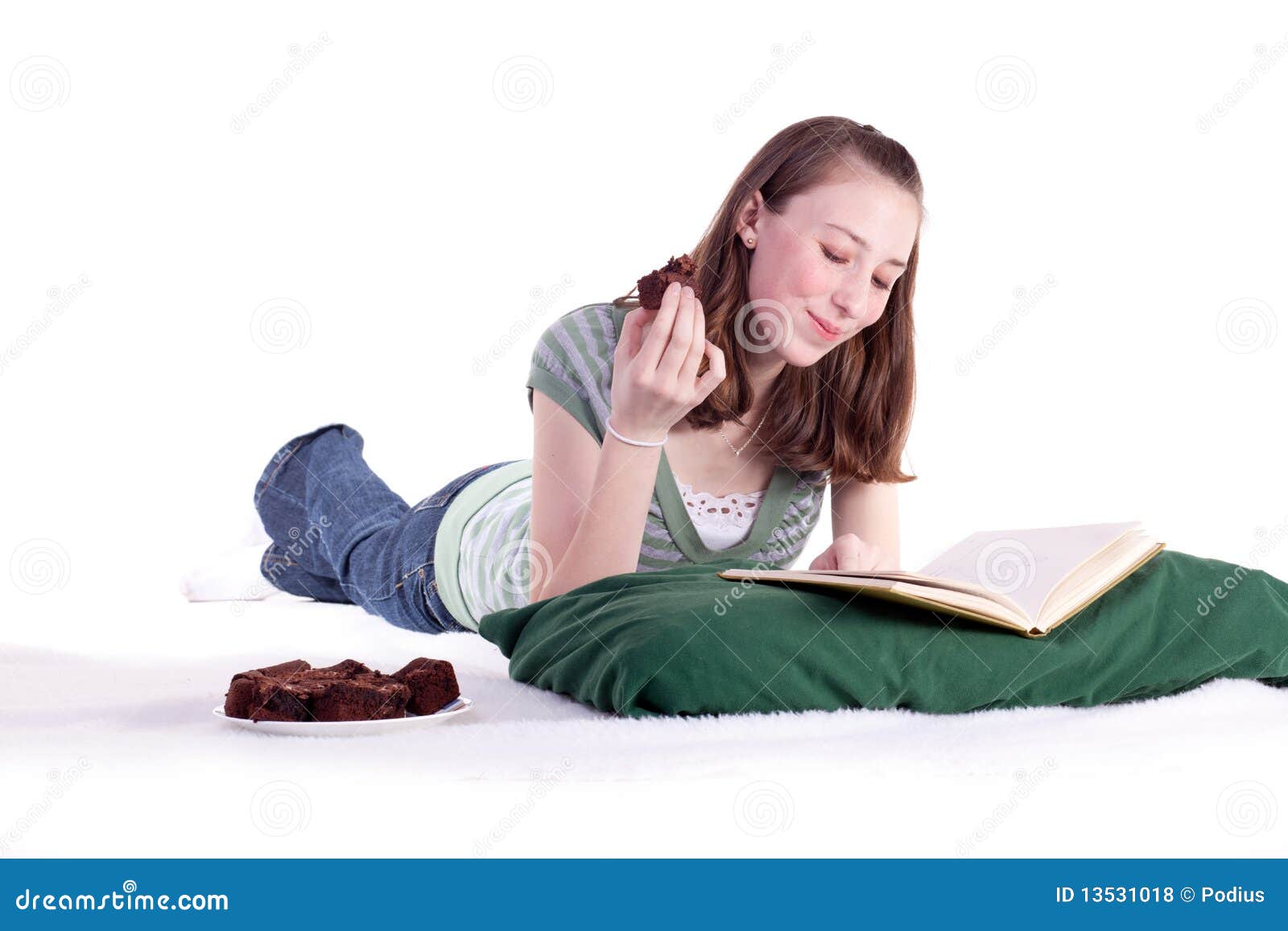Happy Study Time stock photo. Image of floor, study, smile - 13531018