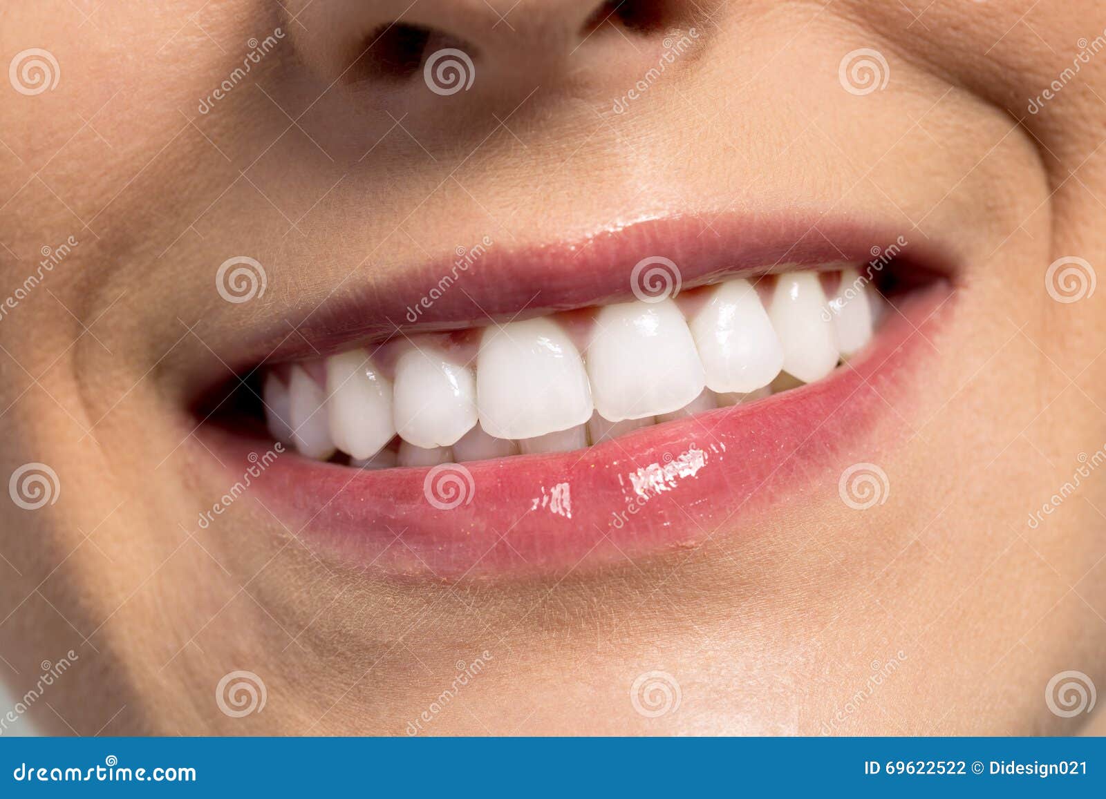 Happy Success Smile with Perfect Teeth Stock Photo - Image of patient ...