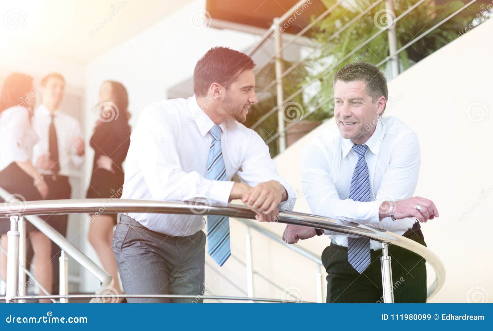 Business People Team Working in the Modern Office Stock Image - Image ...