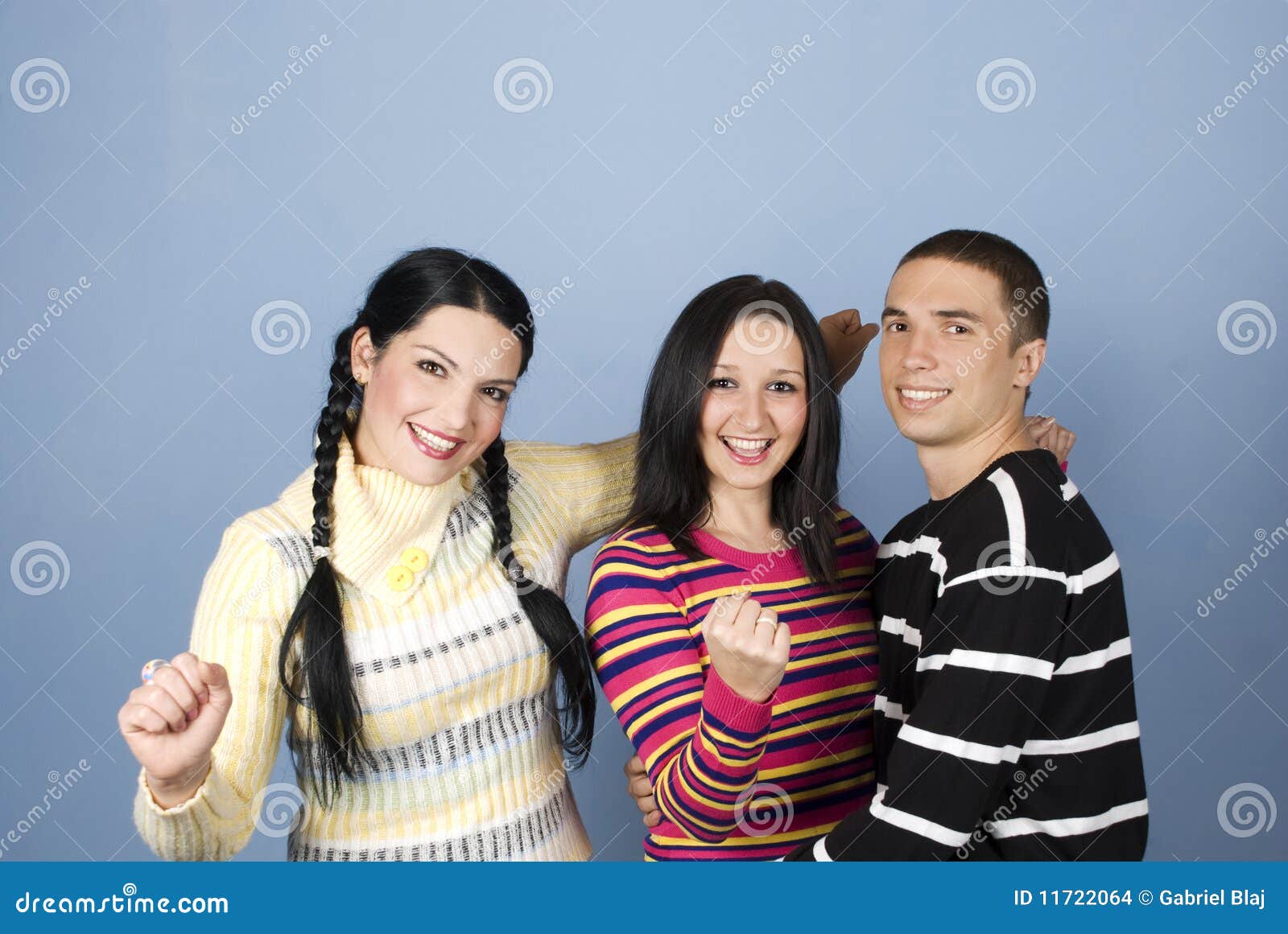 Happy successful friends stock photo. Image of celebrate - 11722064
