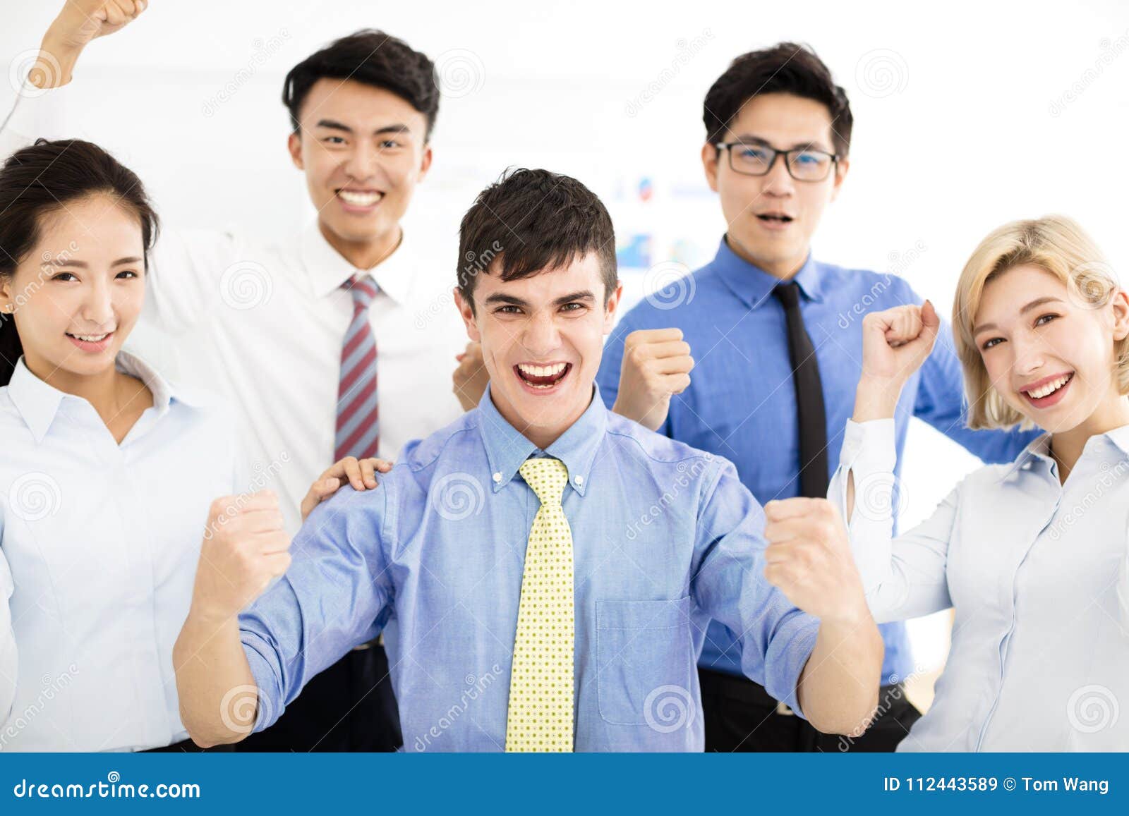 Happy Successful Multiethnic Business Team Stock Image - Image of group ... Happy Successful Multiethnic Business Team Stock Image - Image of group ...