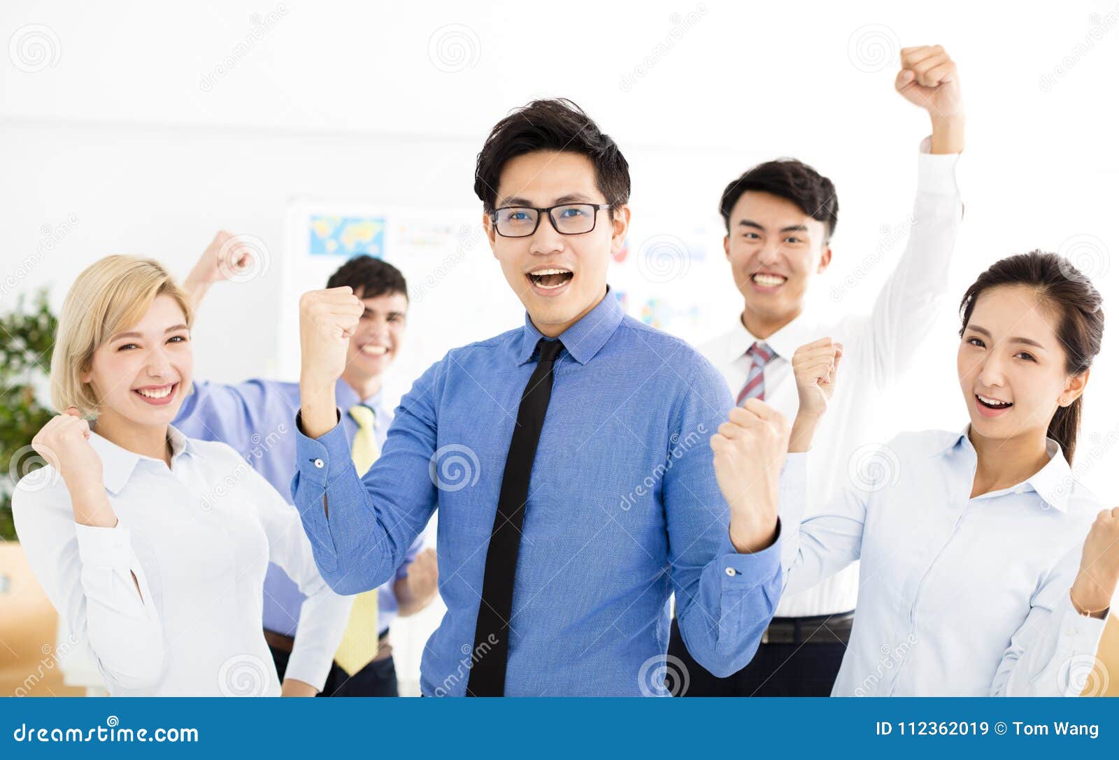 Happy Successful Multiethnic Business Team Stock Image - Image of ... Happy Successful Multiethnic Business Team Stock Image - Image of ...