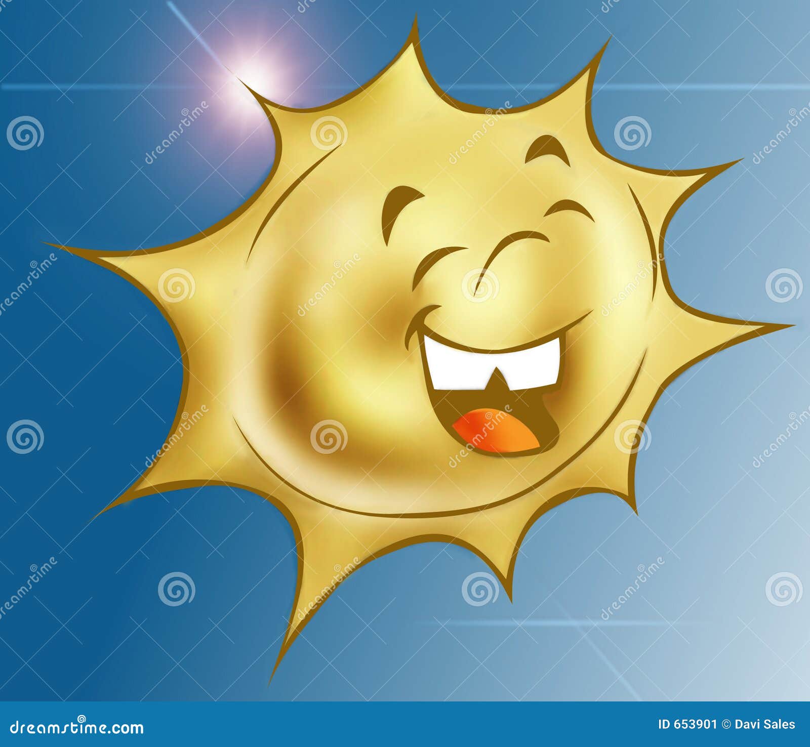 Happy sun 2 stock illustration. Illustration of daylight - 653901