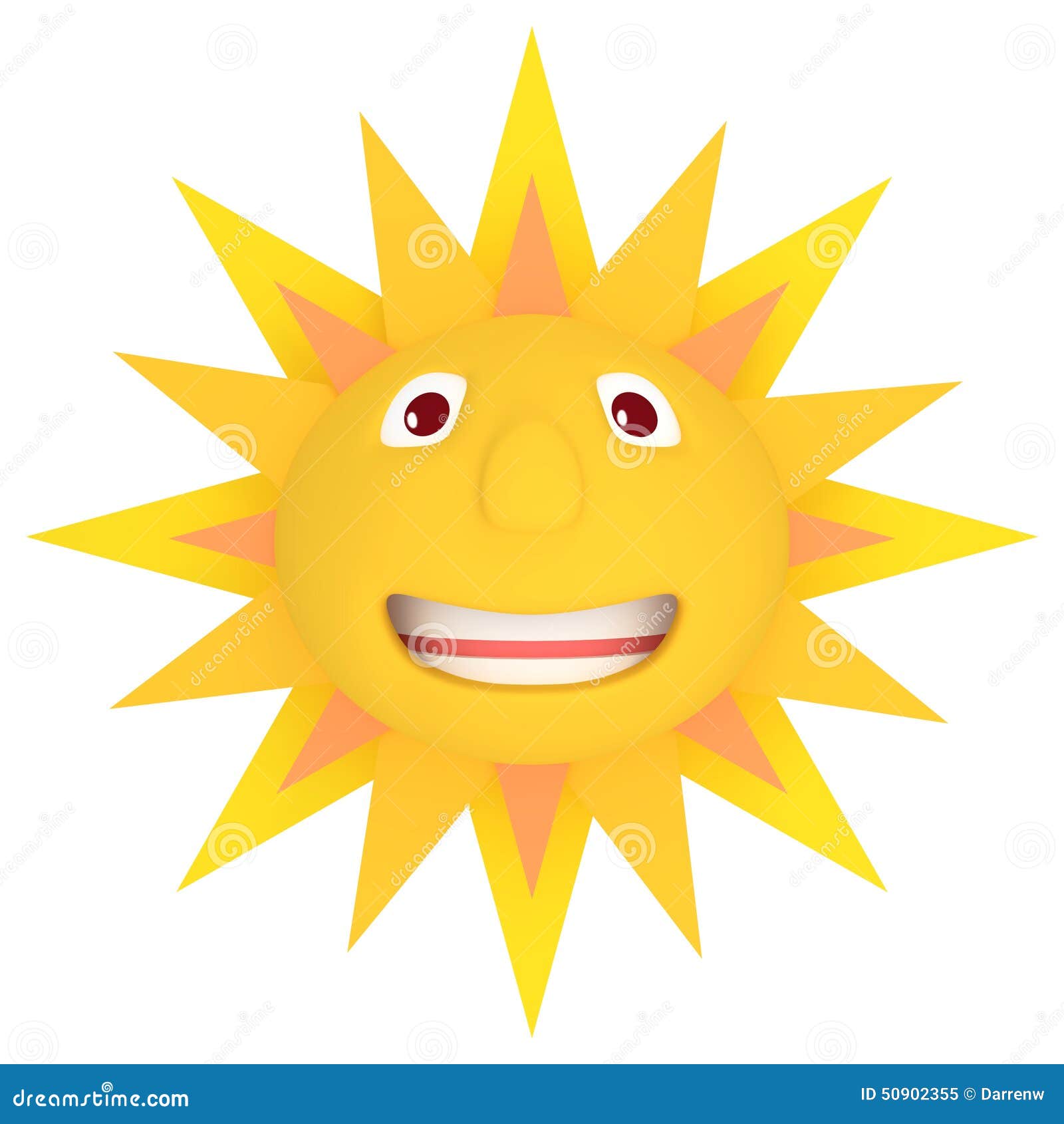 Happy Sun stock illustration. Illustration of happy, smiling - 50902355