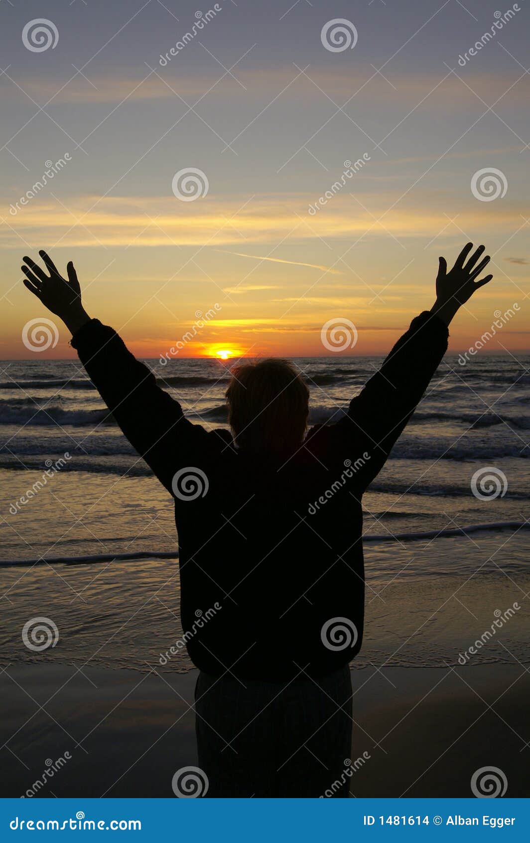 Happy sunset stock photo. Image of beach, feeling, summertime - 1481614