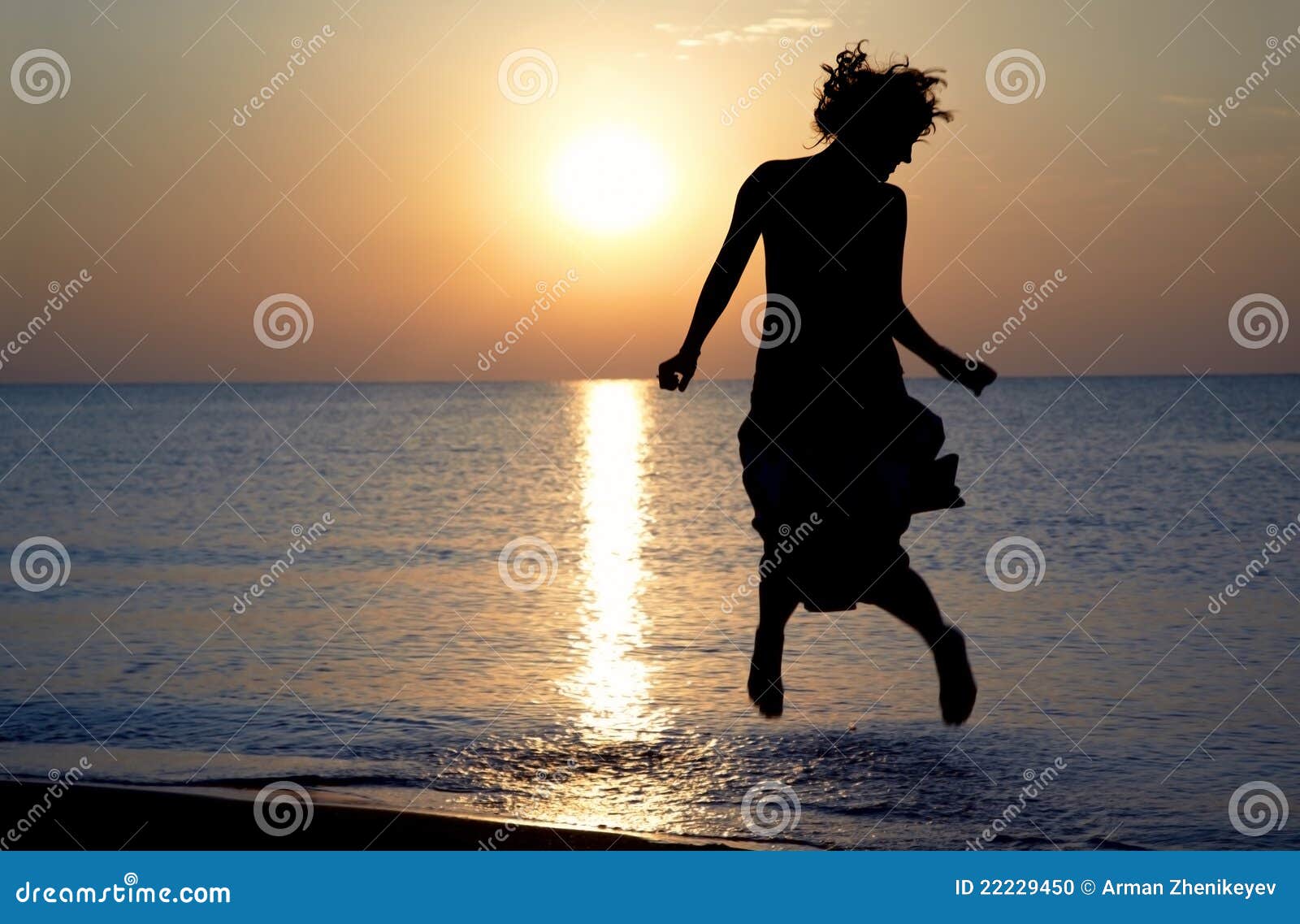 Happy sunset stock photo. Image of lazy, leisure, beauty - 22229450