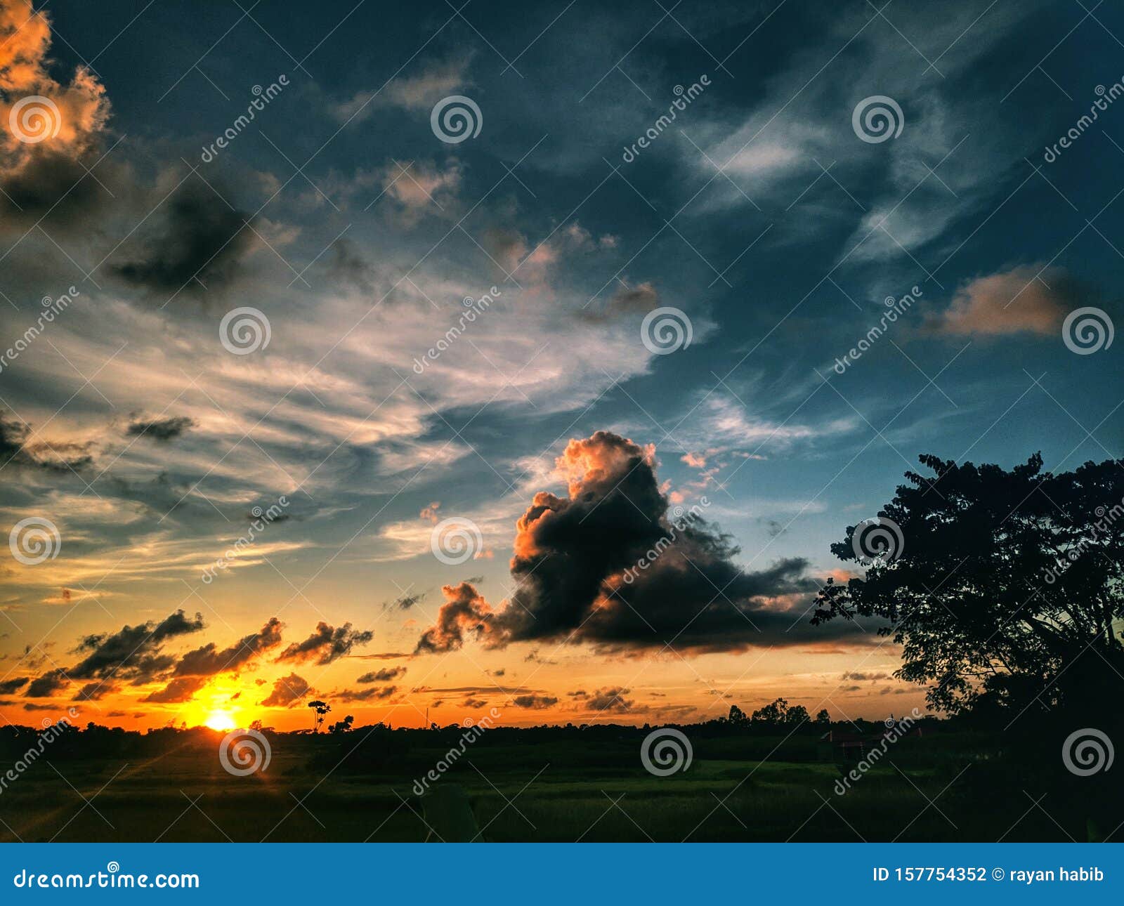 Happy sunset stock photo. Image of lovely, sunset, awesome - 157754352