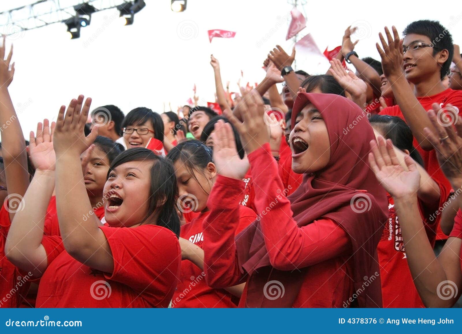 Happy supporters editorial photo. Image of olympic, waving - 4378376
