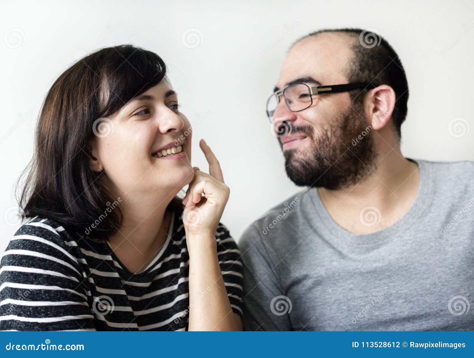 Happy sweet couple in love stock photo. Image of care - 113528612