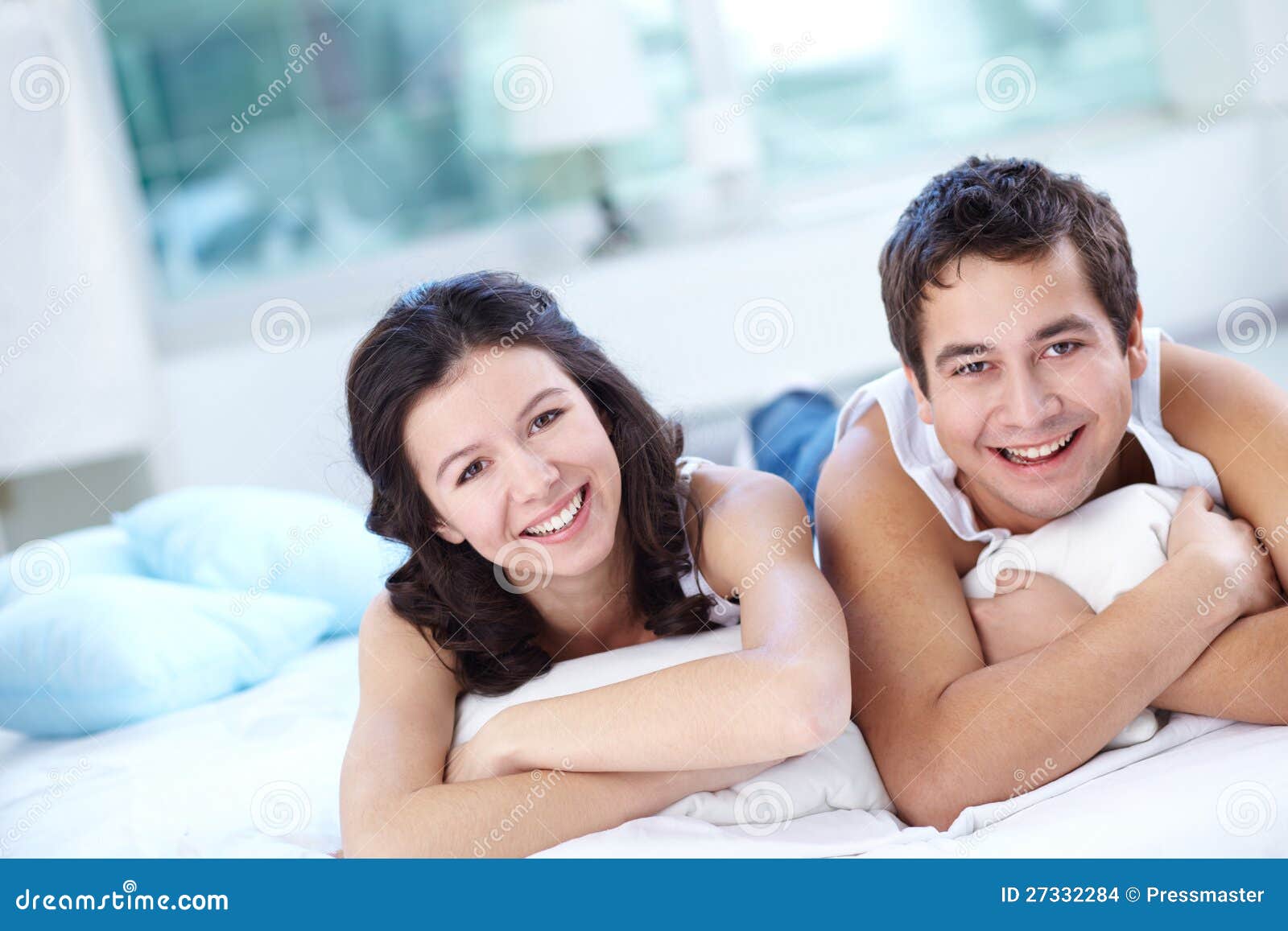 Happy sweethearts stock photo. Image of boyfriend, inside - 27332284