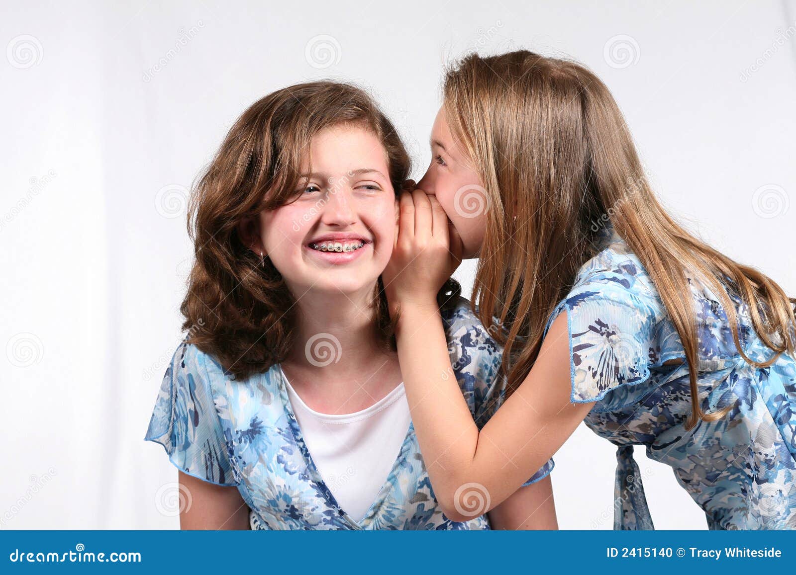 Happy Talk stock photo. Image of models, kids, beauty - 2415140