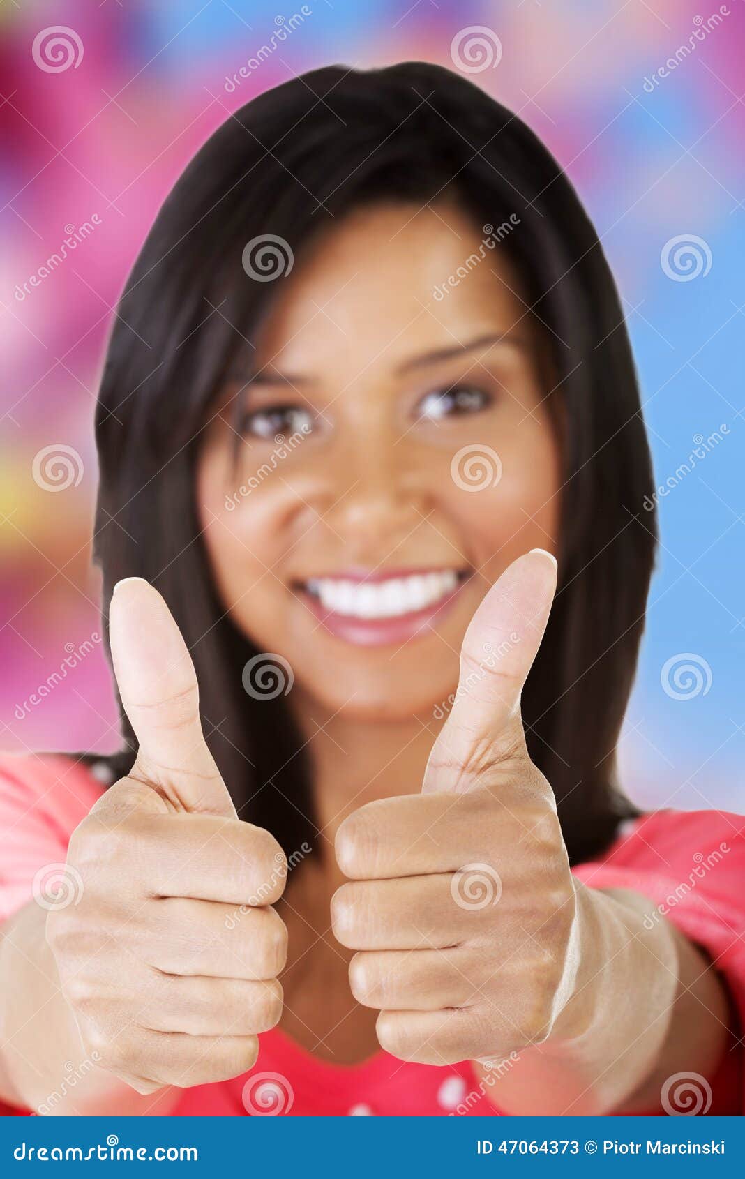 Happy tanned woman stock image. Image of skin, smiling - 47064373
