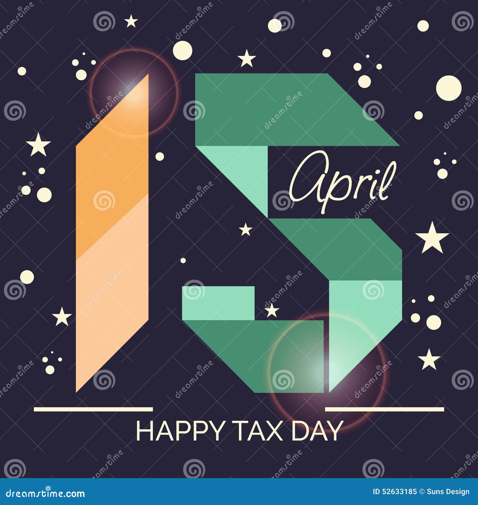 Happy Tax Day. stock illustration. Illustration of time - 52633185 Happy Tax Day. stock illustration. Illustration of time - 52633185