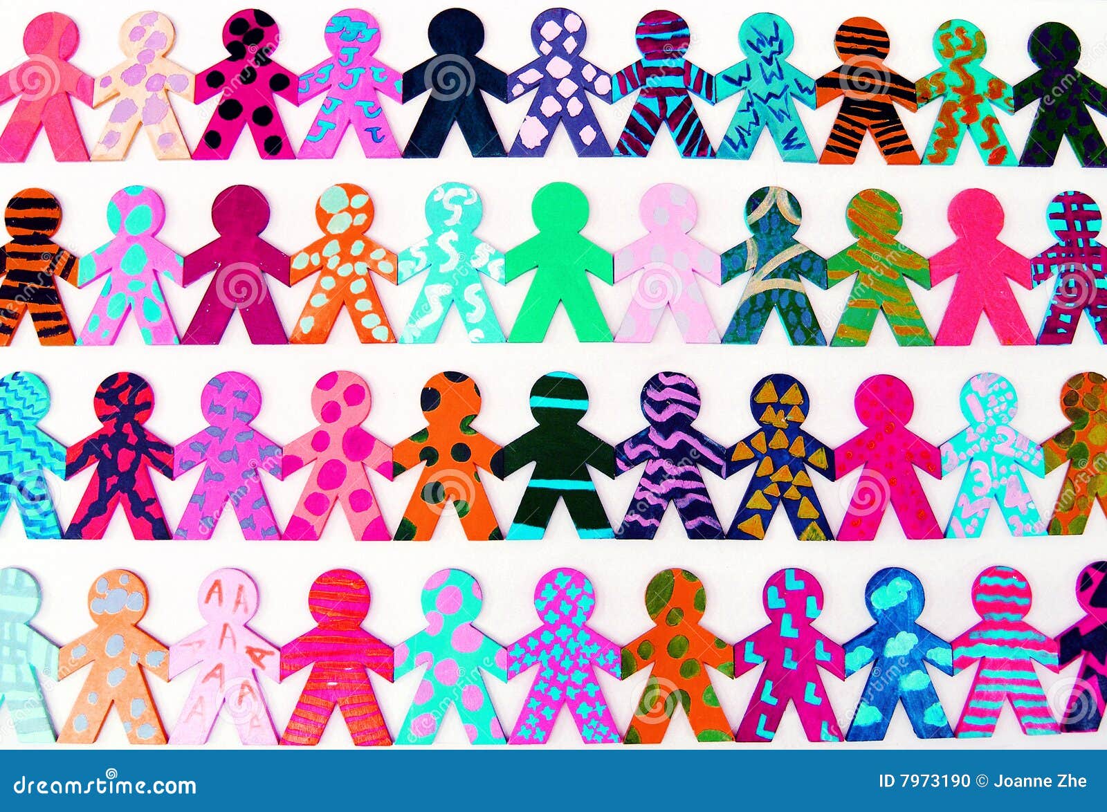 Happy Teamwork Workers Holding Hands Together Stock Photo - Image of ...