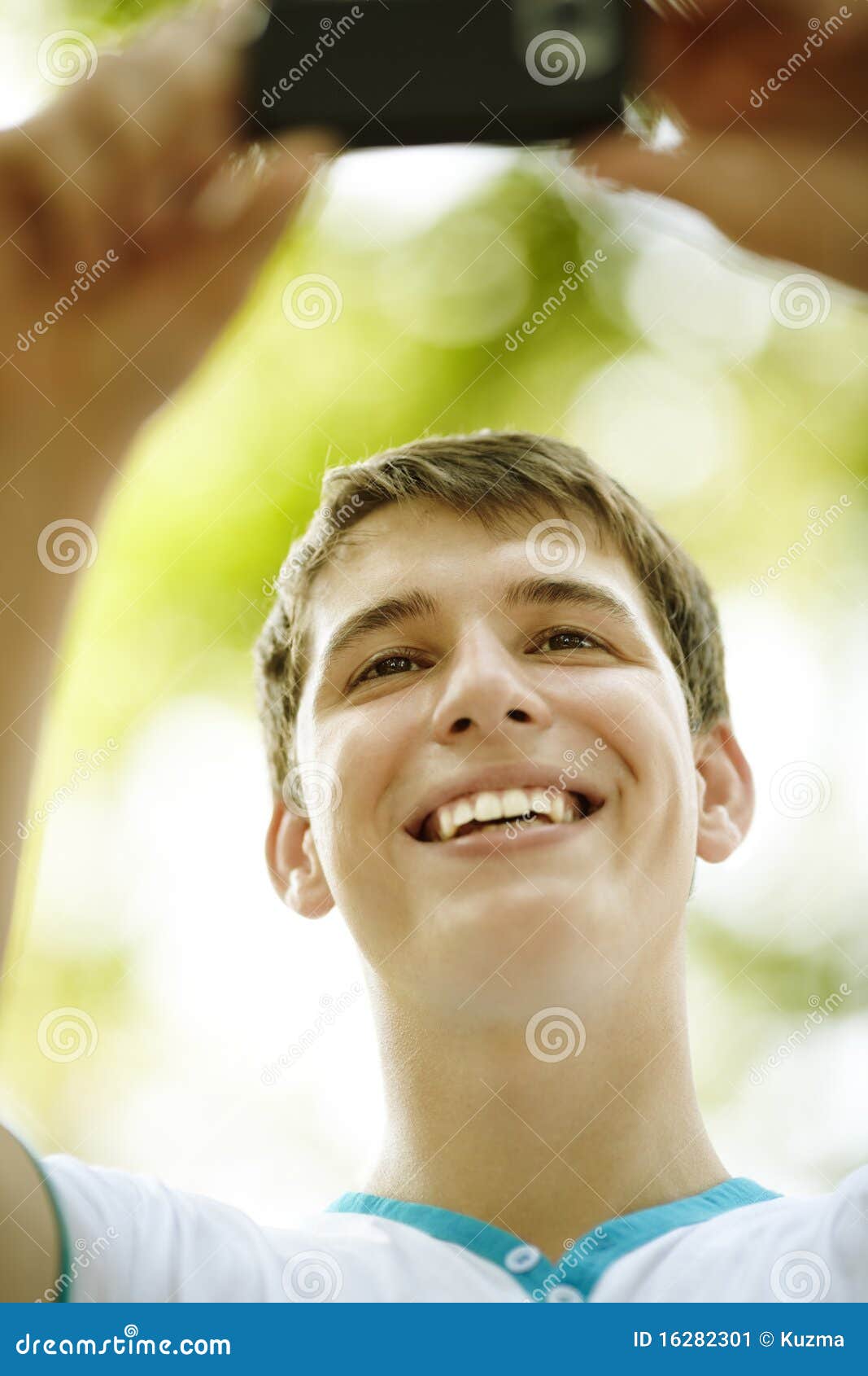 Happy technology stock image. Image of hobbies, green - 16282301