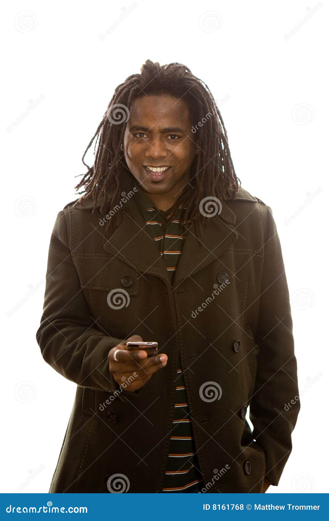 Happy Technophile stock photo. Image of mobile, telephone - 8161768