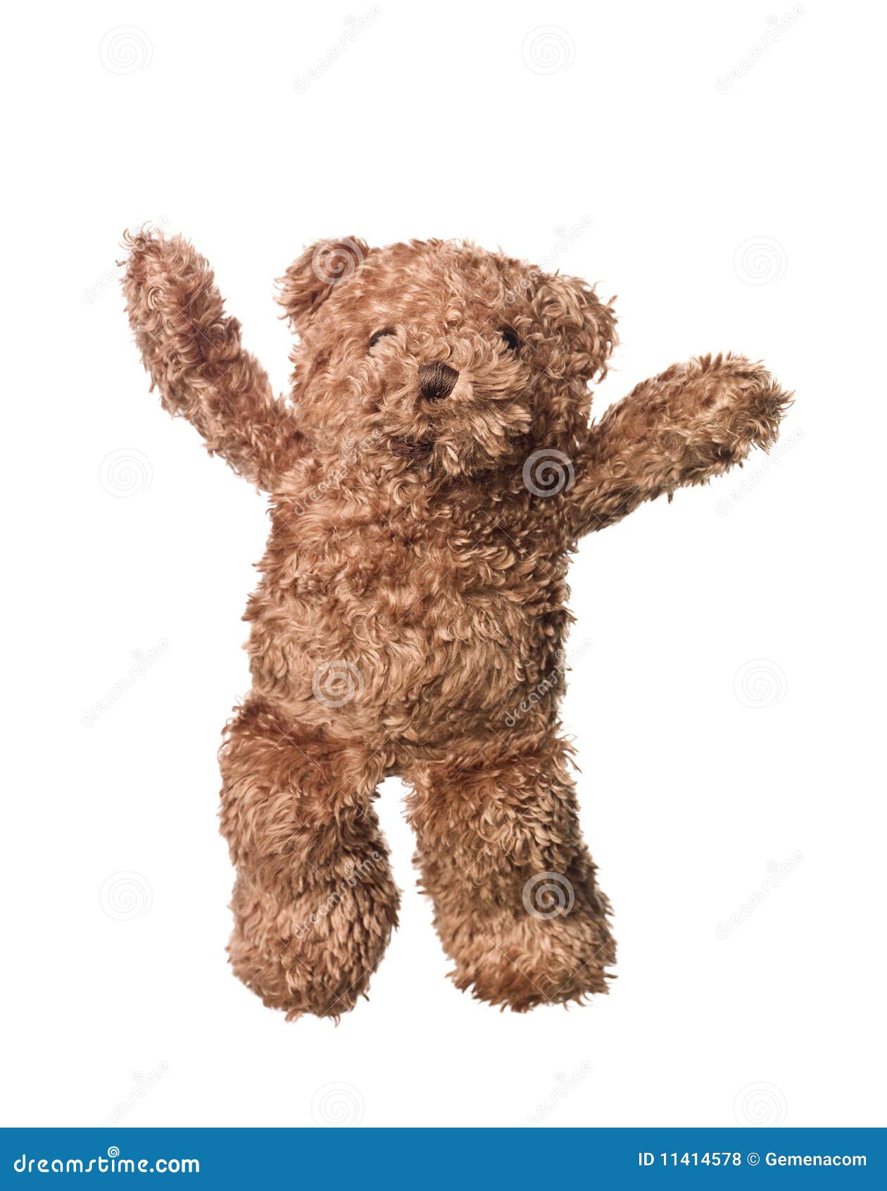 Happy Teddy Bear stock photo. Image of brown, horizontal - 11414578