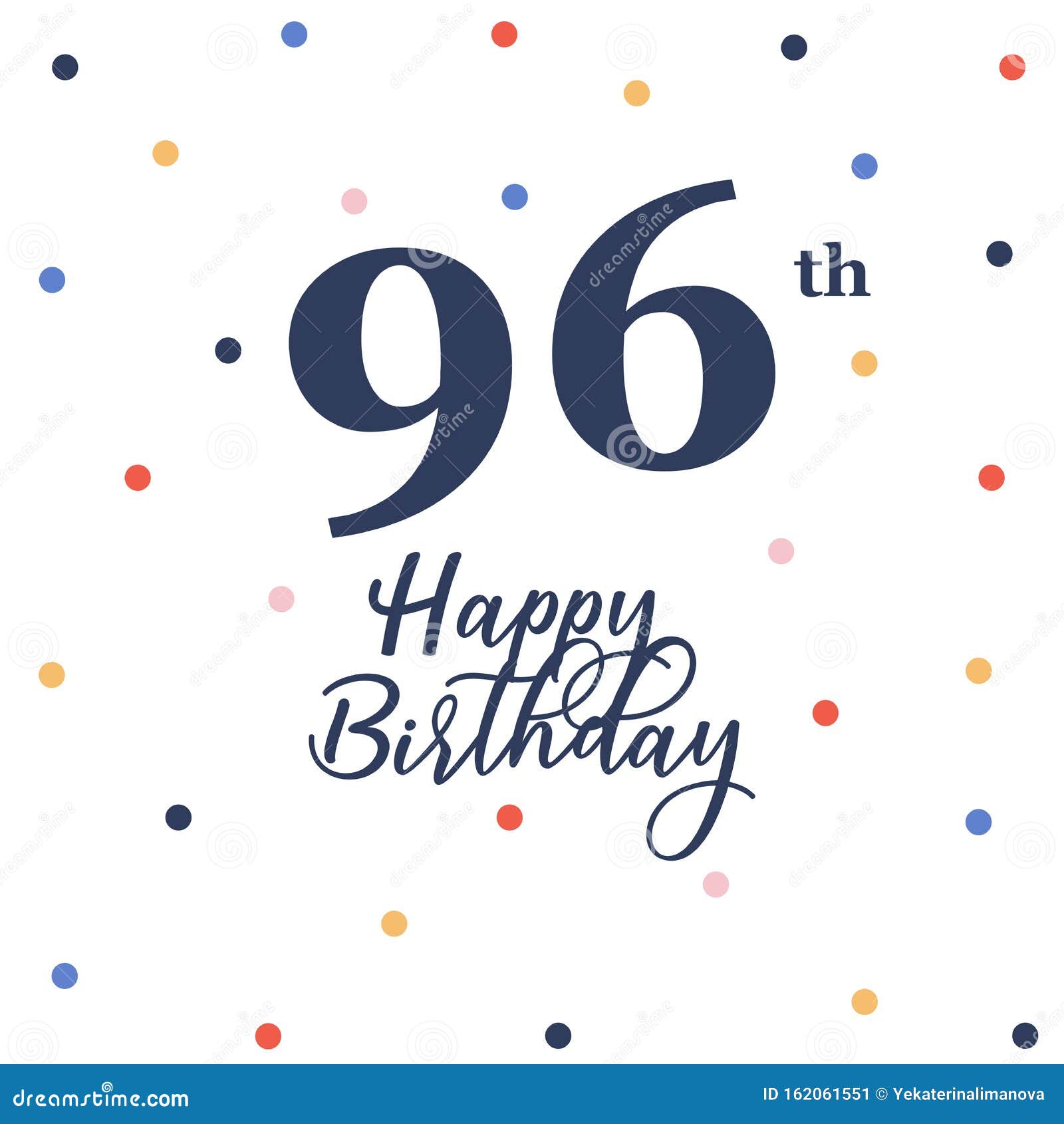 Happy 96th birthday stock vector. Illustration of glittering - 162061551 Happy 96th birthday stock vector. Illustration of glittering - 162061551