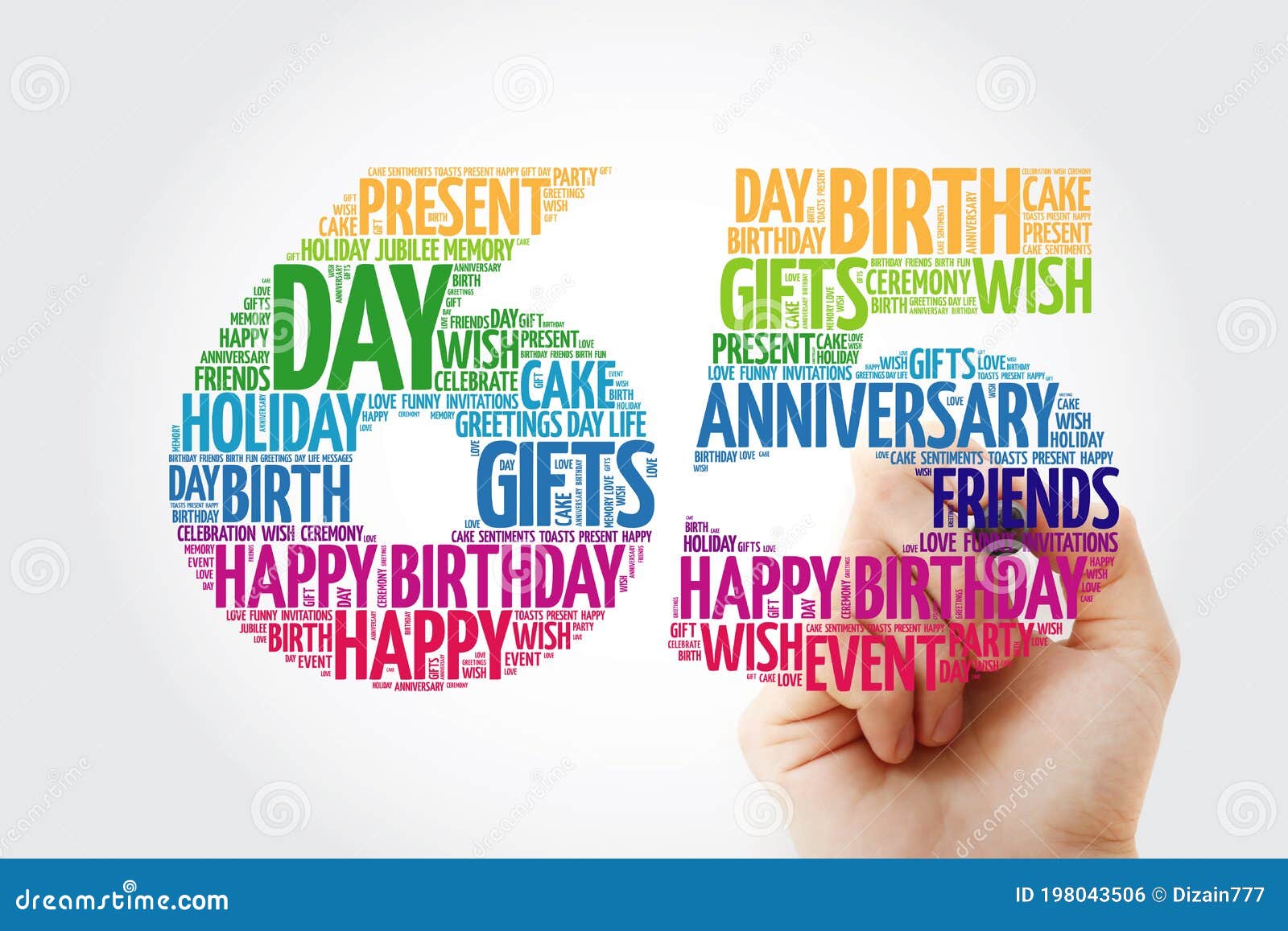 65th Birthday Celebration Background With Gold Balloons And Golden ...