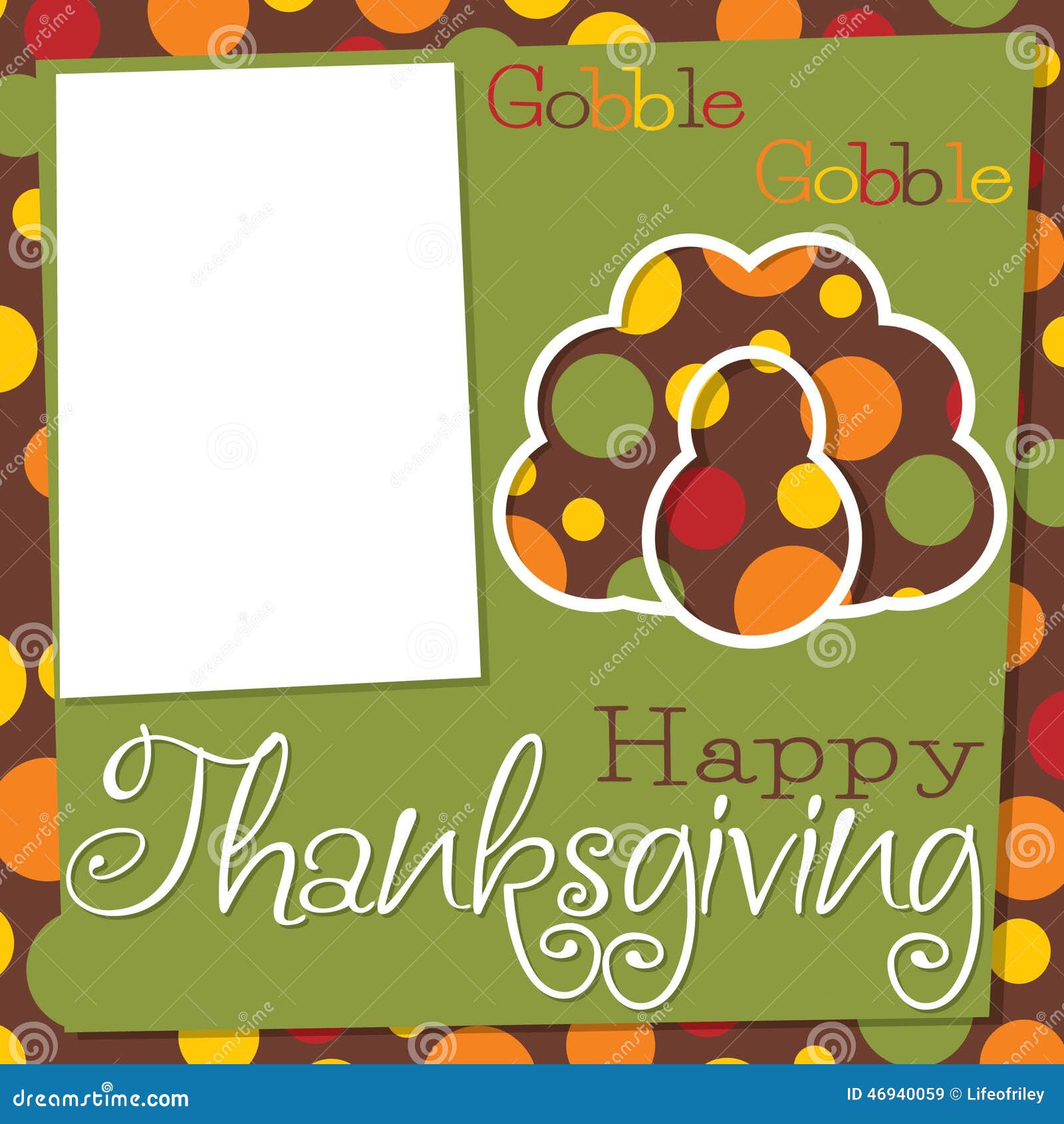 Happy Thanksgiving! stock illustration. Illustration of celebration ...