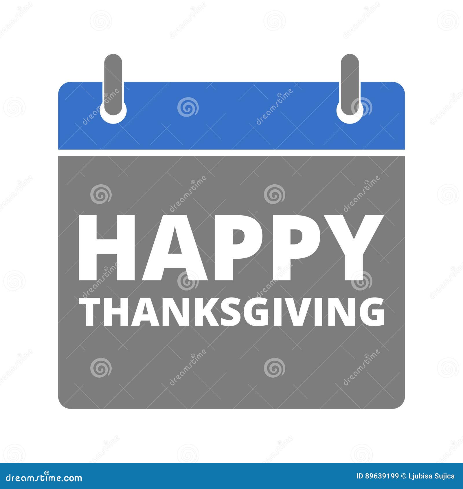 Happy Thanksgiving Day, Calendar Stock Vector - Illustration of berries ...