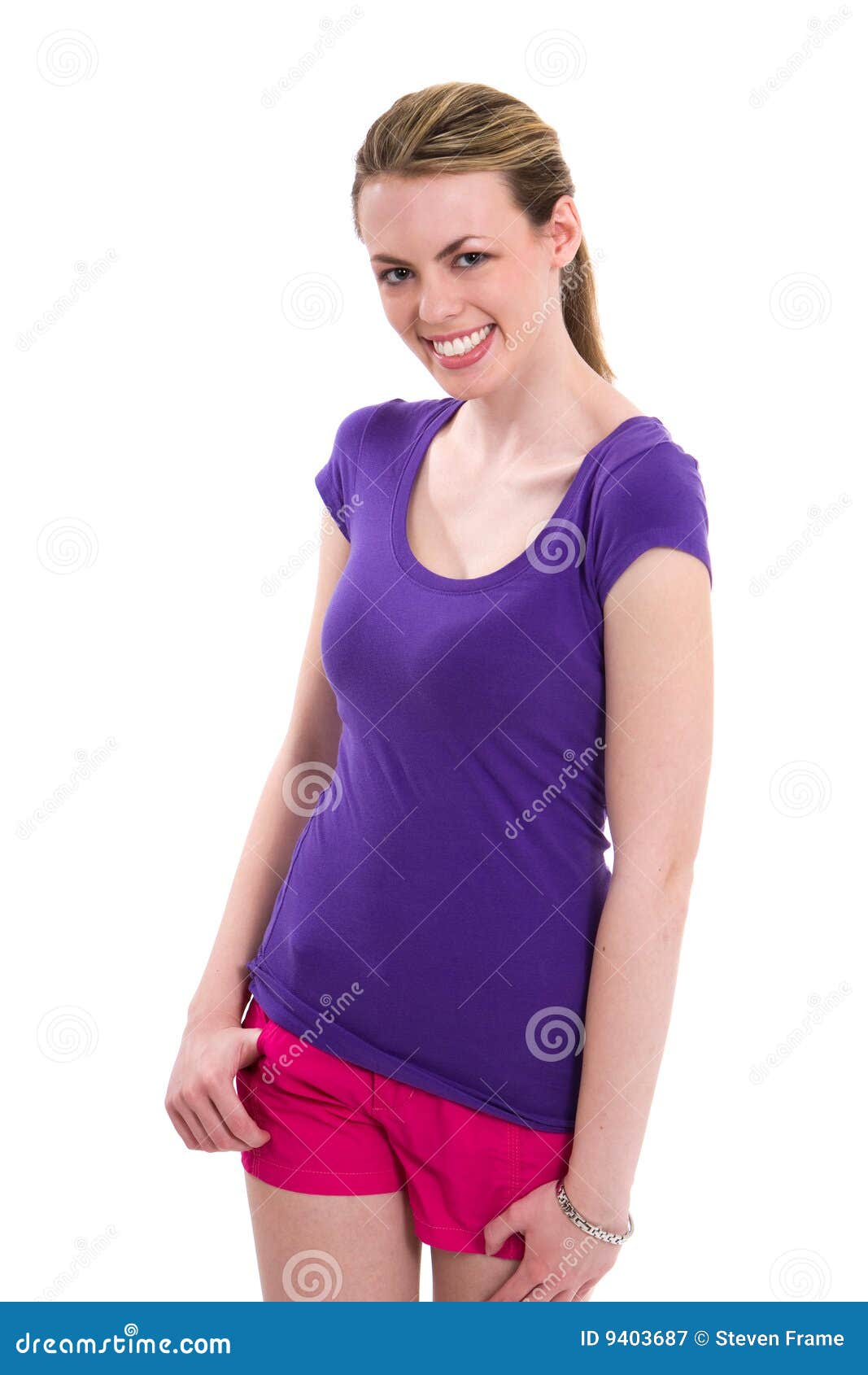Happy Thin Woman stock image. Image of thin, beautiful - 9403687