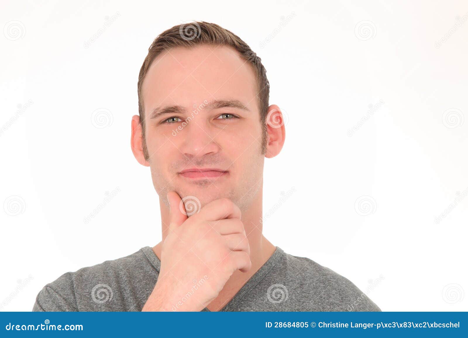 Happy thoughtful young man stock image. Image of portrait - 28684805 Happy thoughtful young man stock image. Image of portrait - 28684805