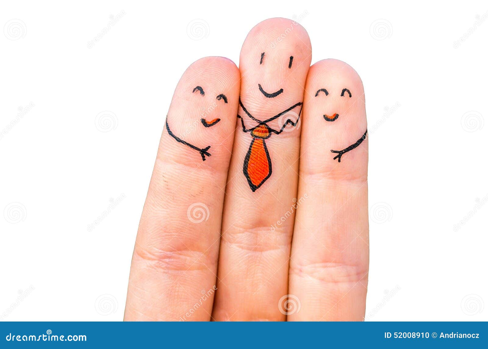 Happy three fingers stock photo. Image of third, male - 52008910