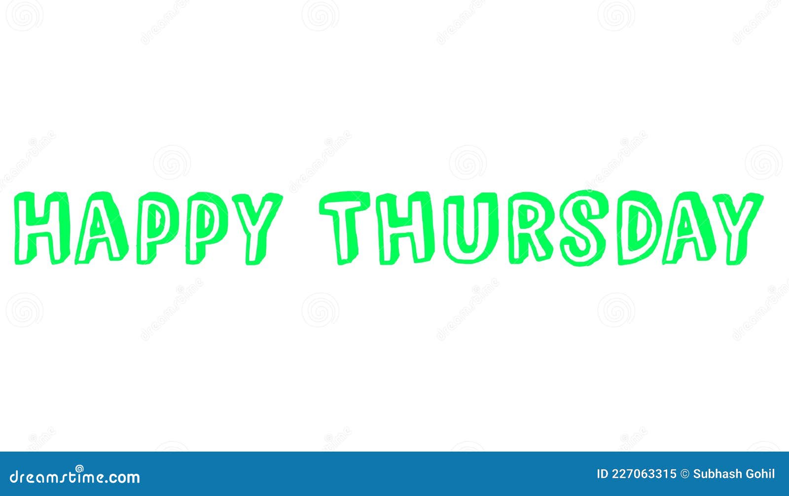 Happy Thursday background stock illustration. Illustration of number ...