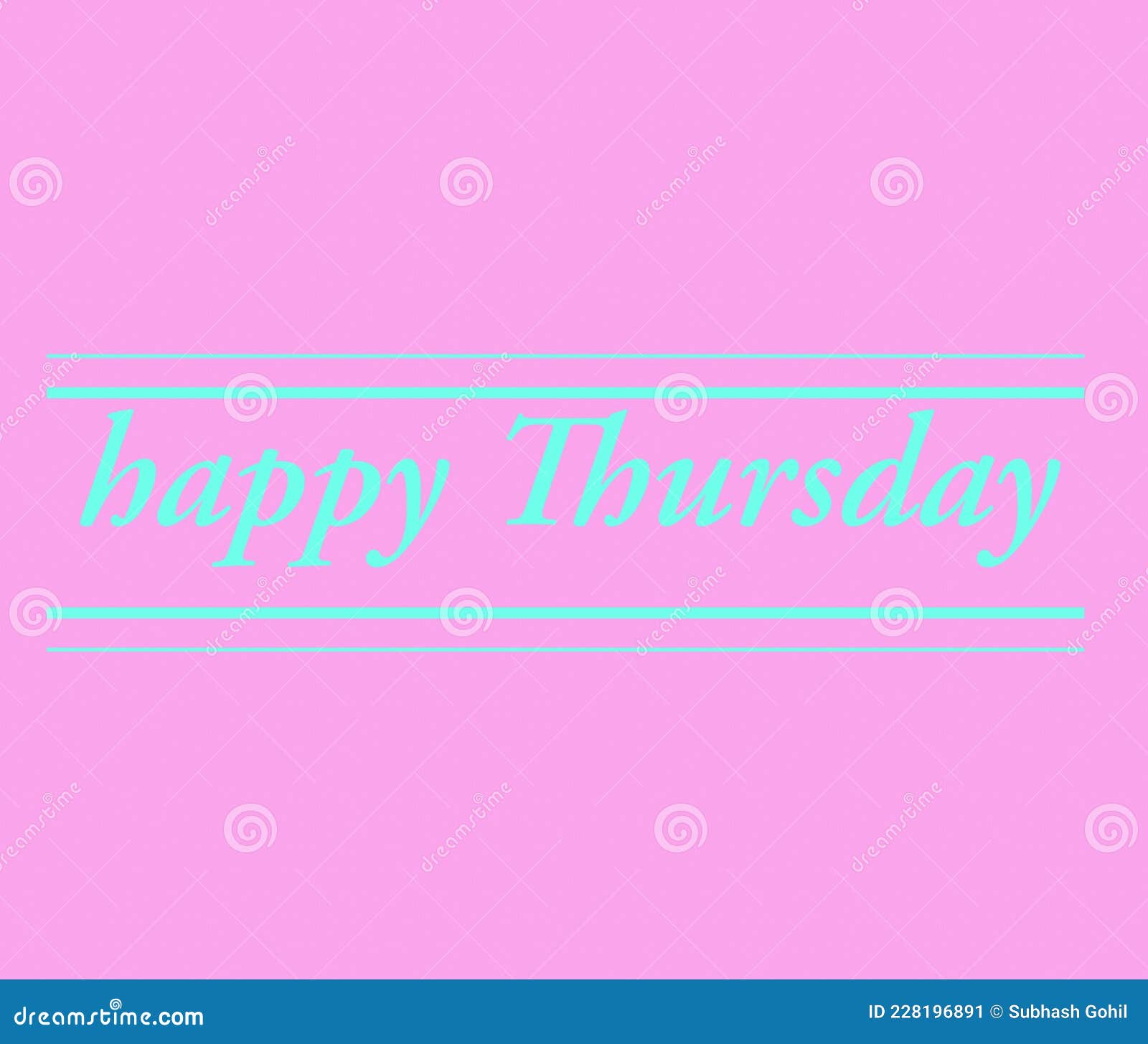 Happy Thursday background stock illustration. Illustration of happy ...