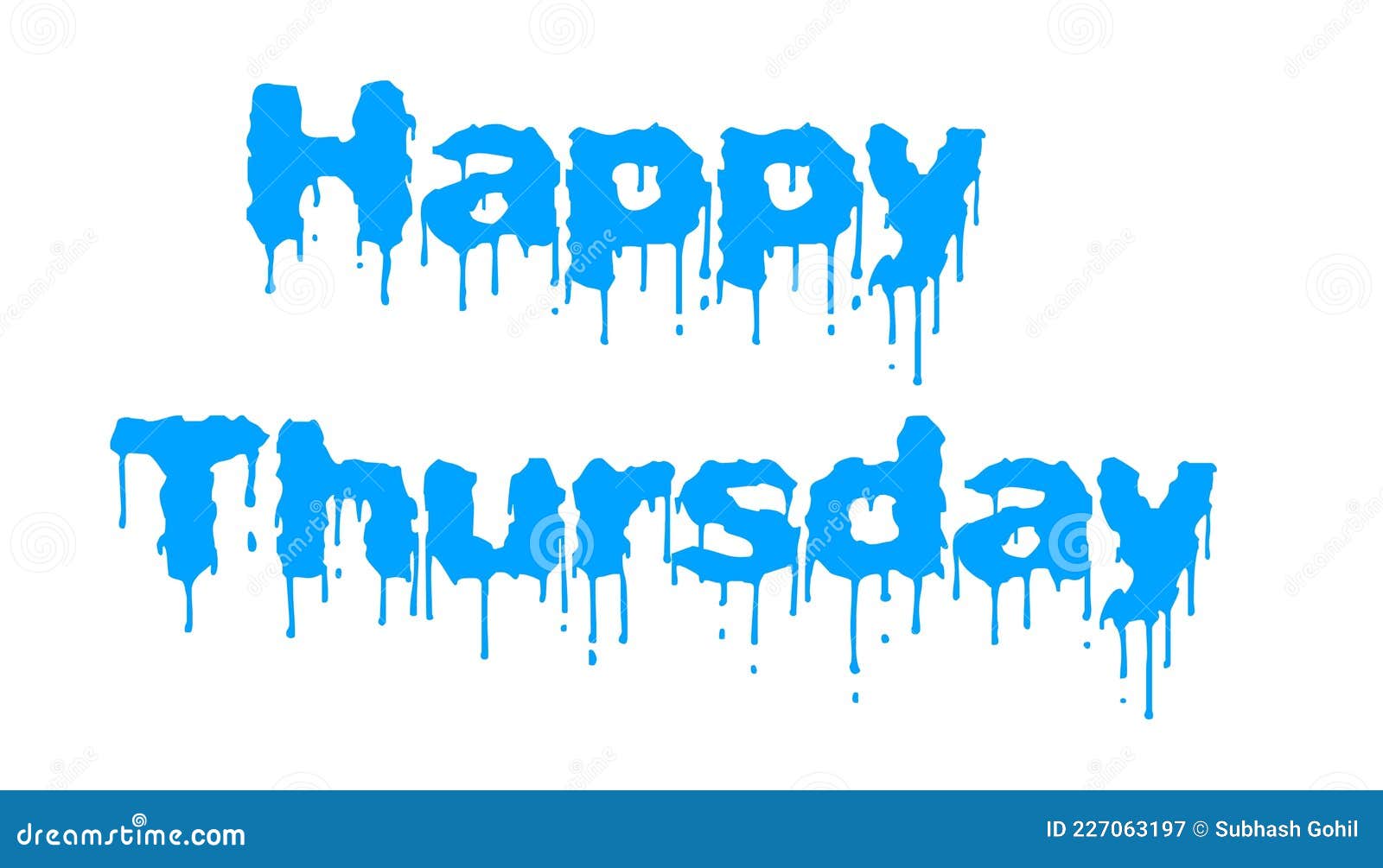 Happy Thursday background stock illustration. Illustration of label ...