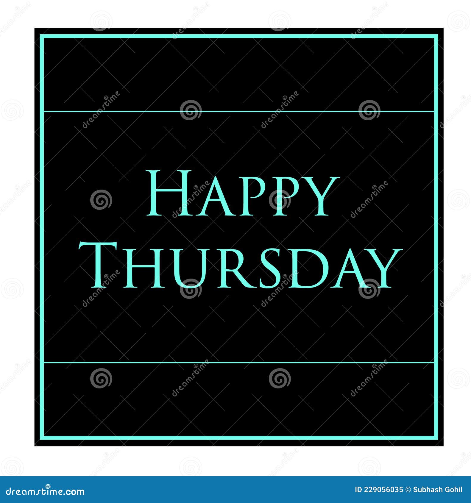 Happy Thursday Design Background Stock Image - Image of presentation ...