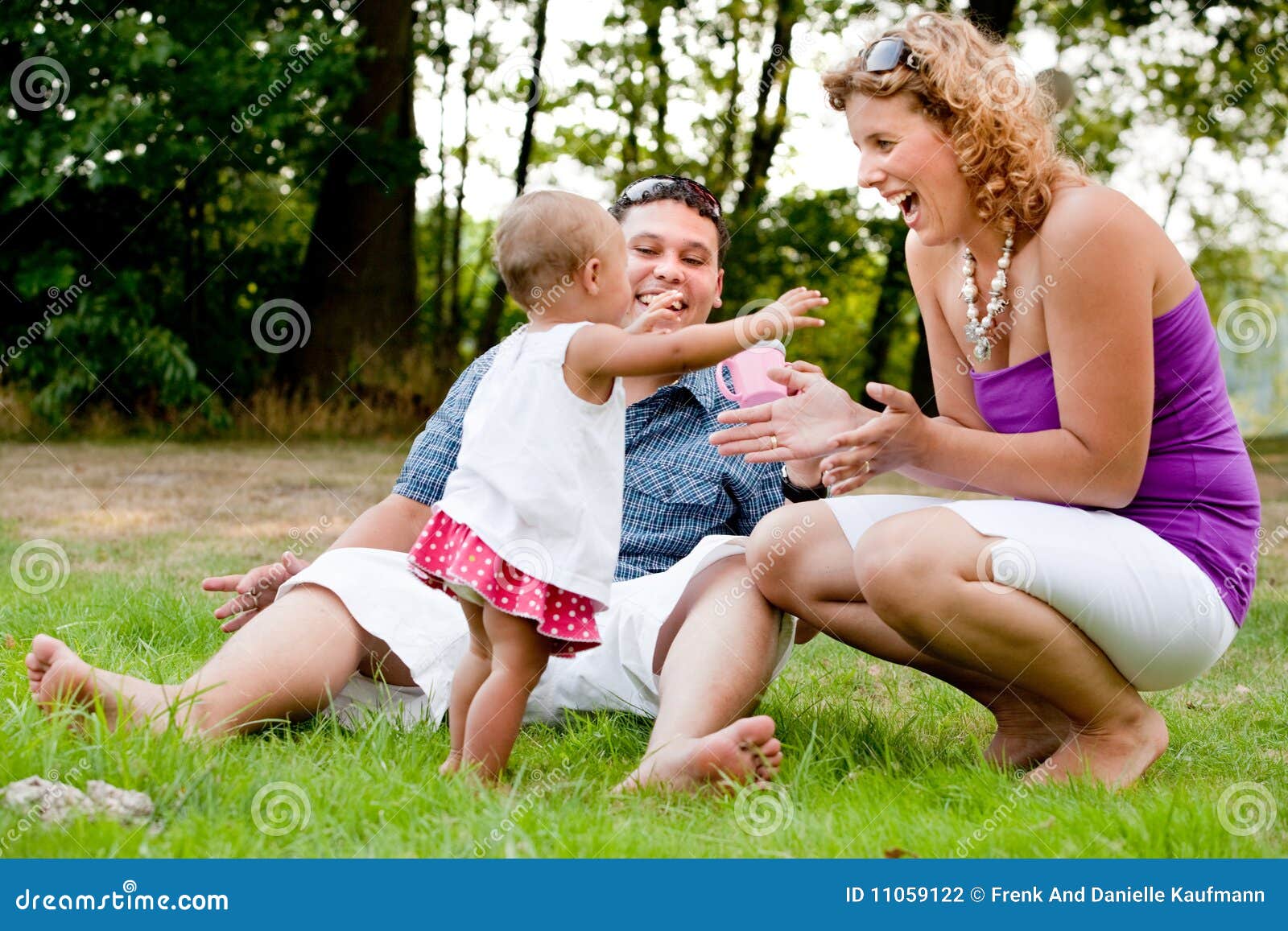 Happy time with the baby stock photo. Image of pleasure - 11059122